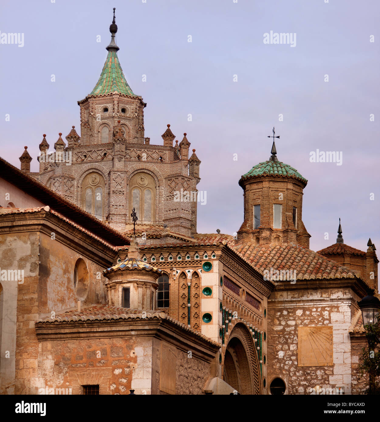 Mudejar style Cathedral in Teruel (Spain Stock Photo - Alamy