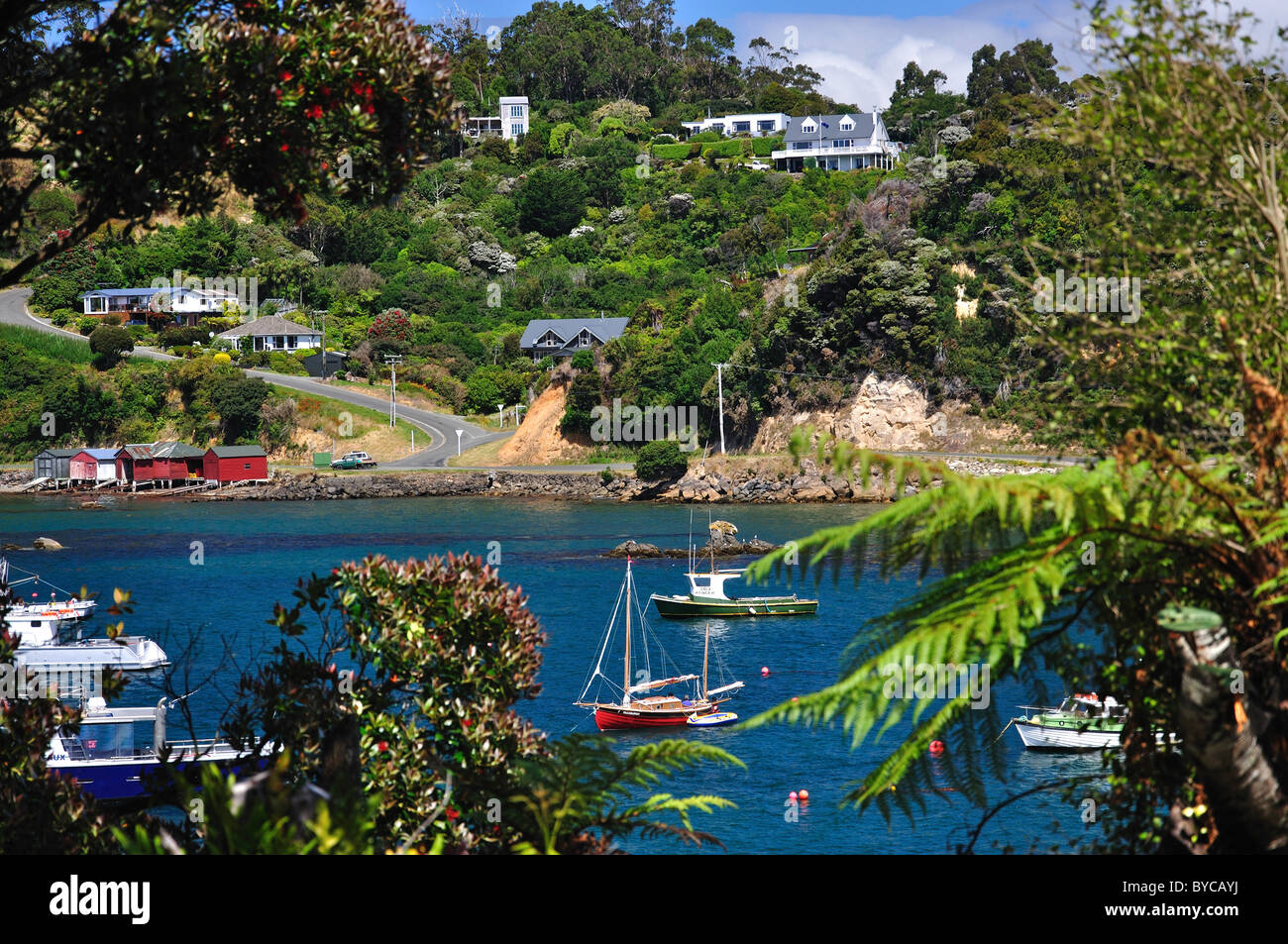 Harbour view, Oban, Stewart Island (Rakiura), Southland Region, New ...