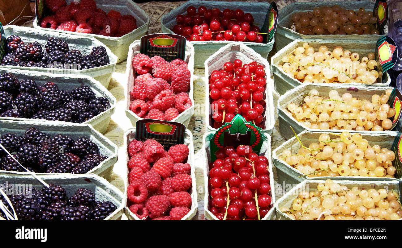 set of different fresh berries Stock Photo - Alamy