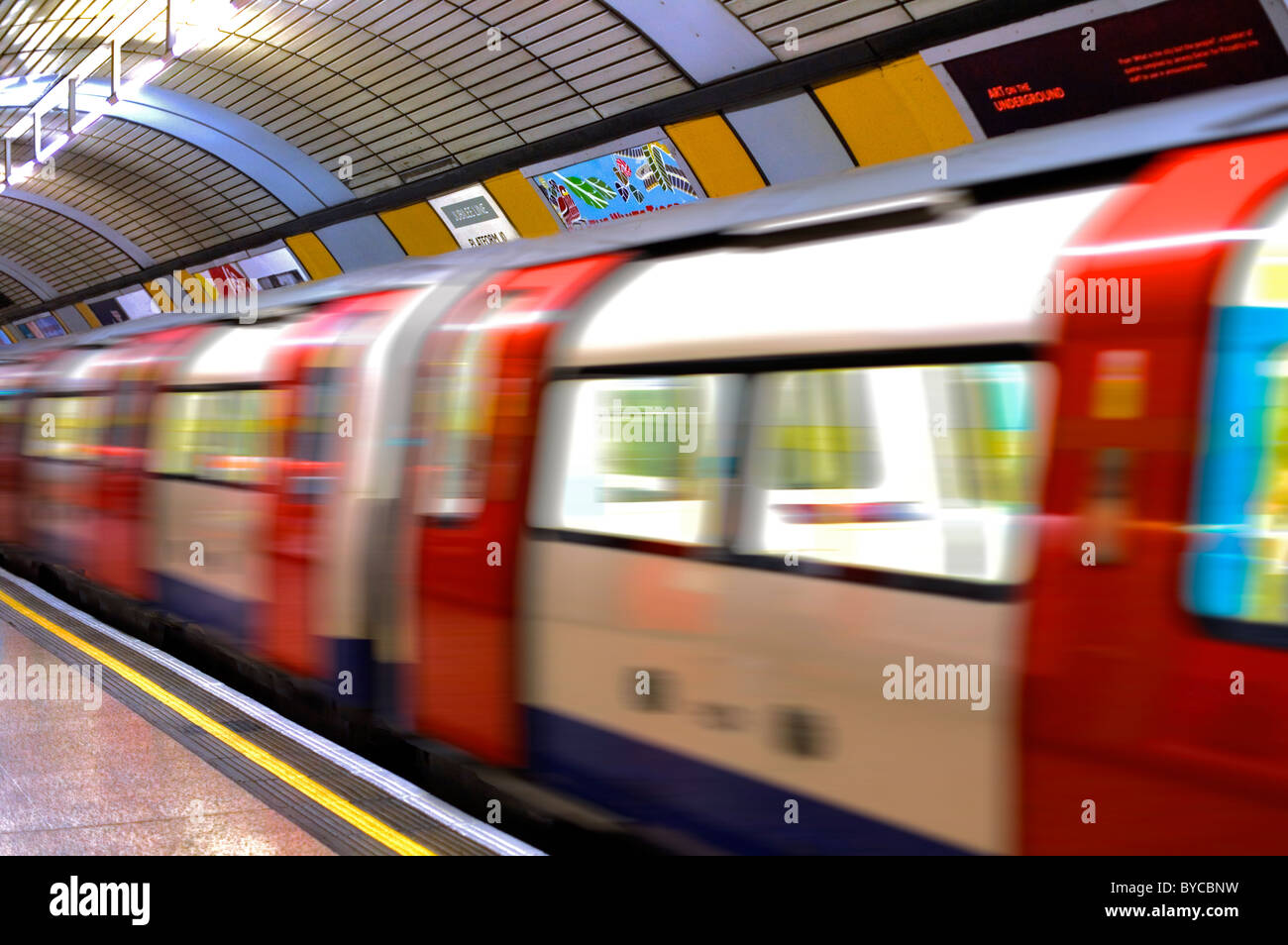 London commuter impact hi-res stock photography and images - Alamy