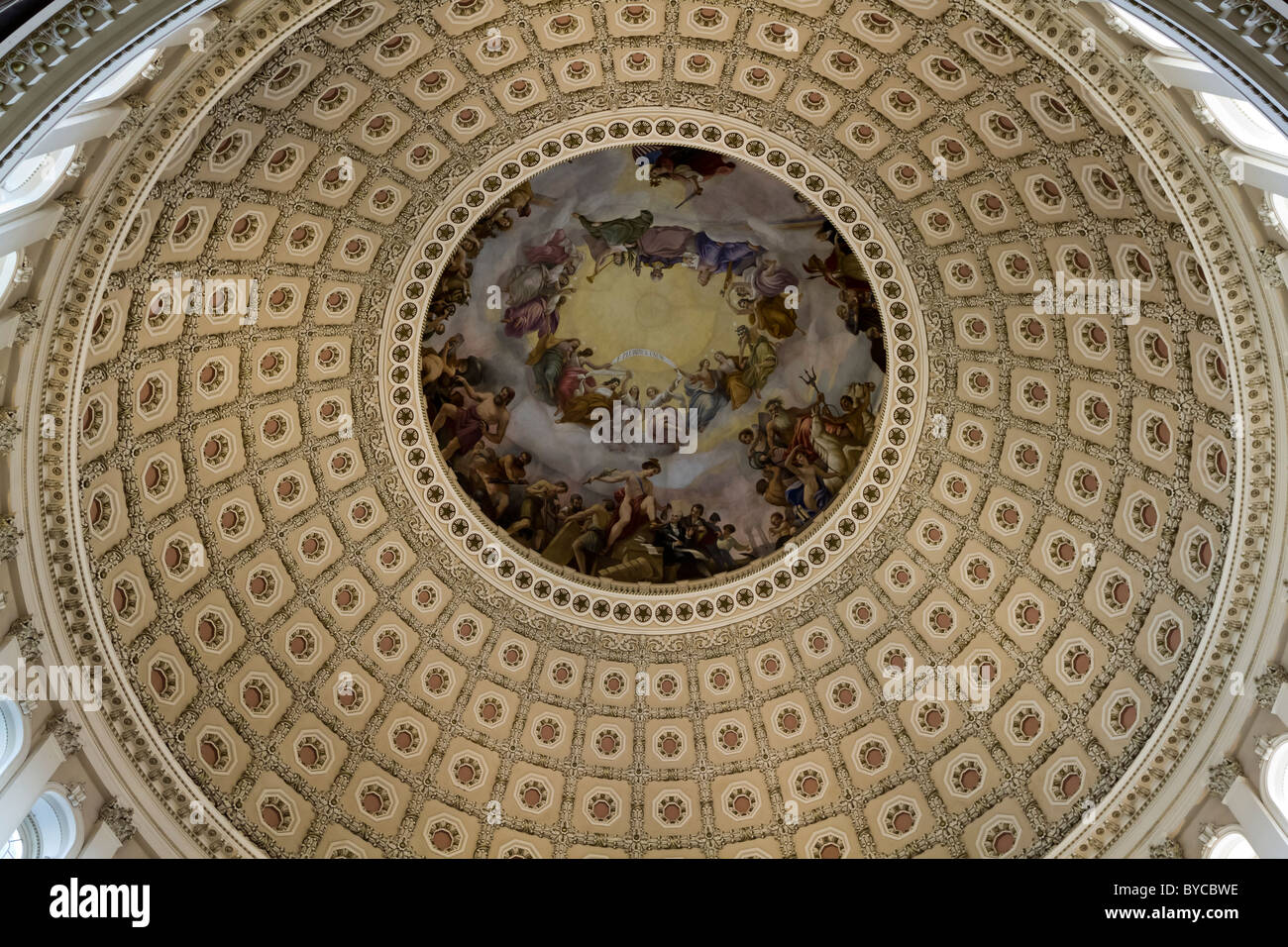 United states capitol rotunda dome hi-res stock photography and images ...
