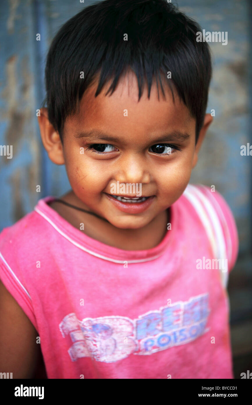 boy Andhra Pradesh South India Stock Photo - Alamy