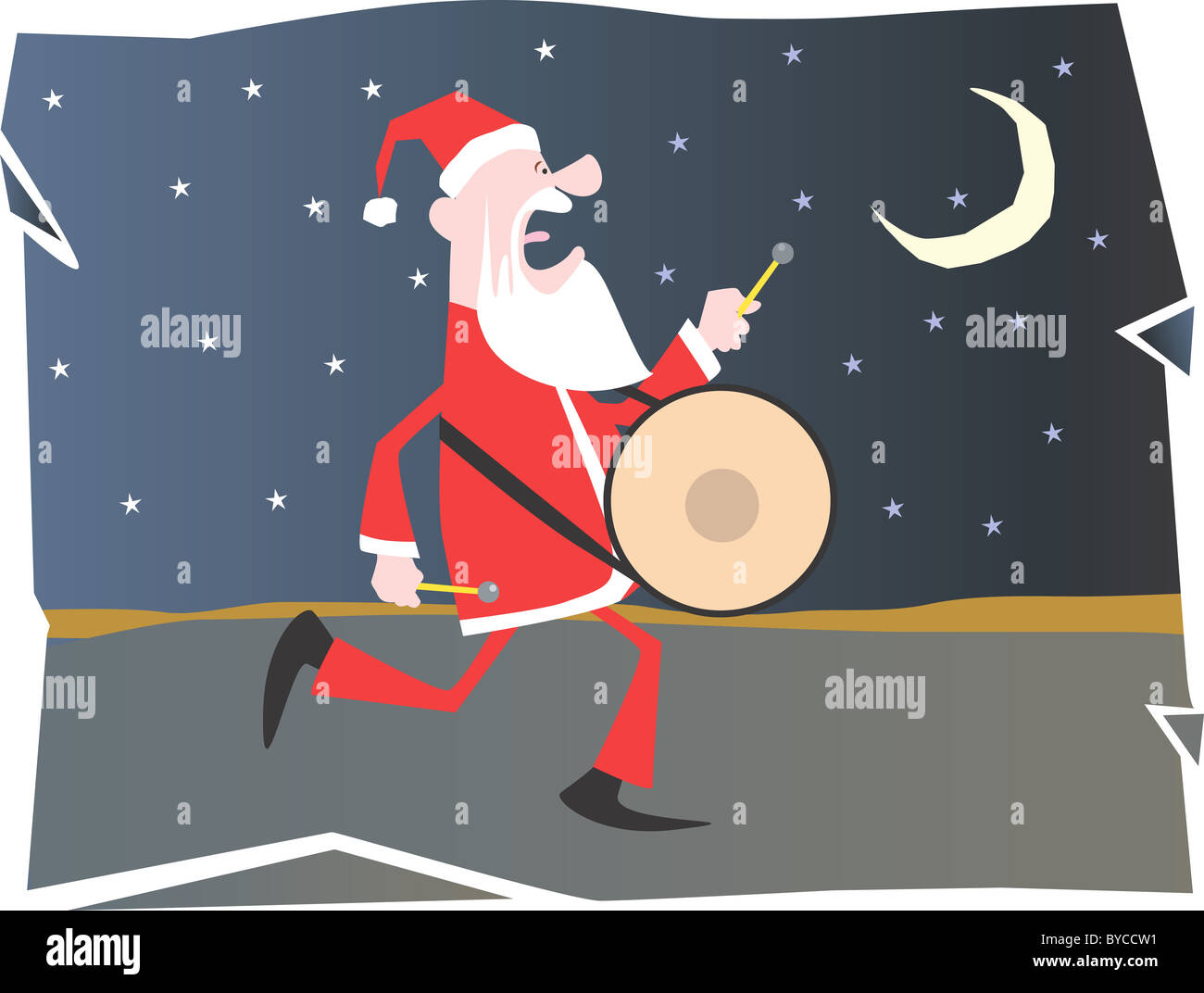 Fat santa hi-res stock photography and images - Alamy