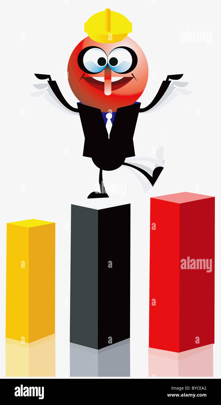 comic character standing Stock Photo - Alamy