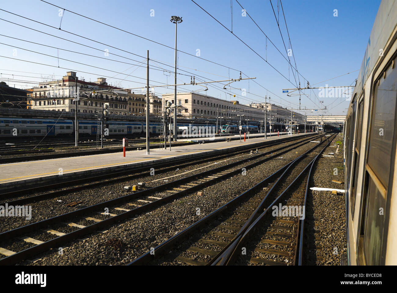 Roma termini station hi-res stock photography and images - Alamy