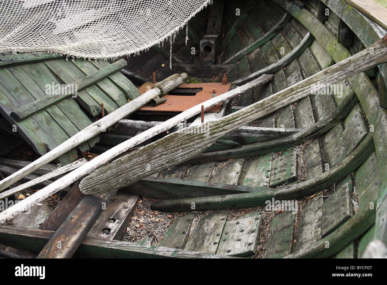 Old fishing boat Stock Photo - Alamy