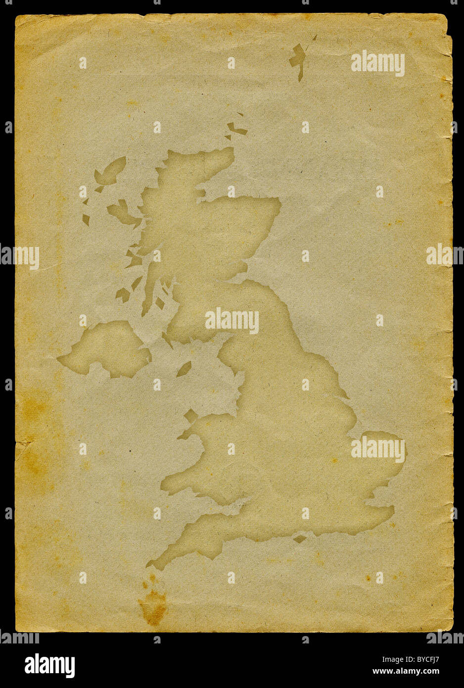United kingdom map hi-res stock photography and images - Alamy