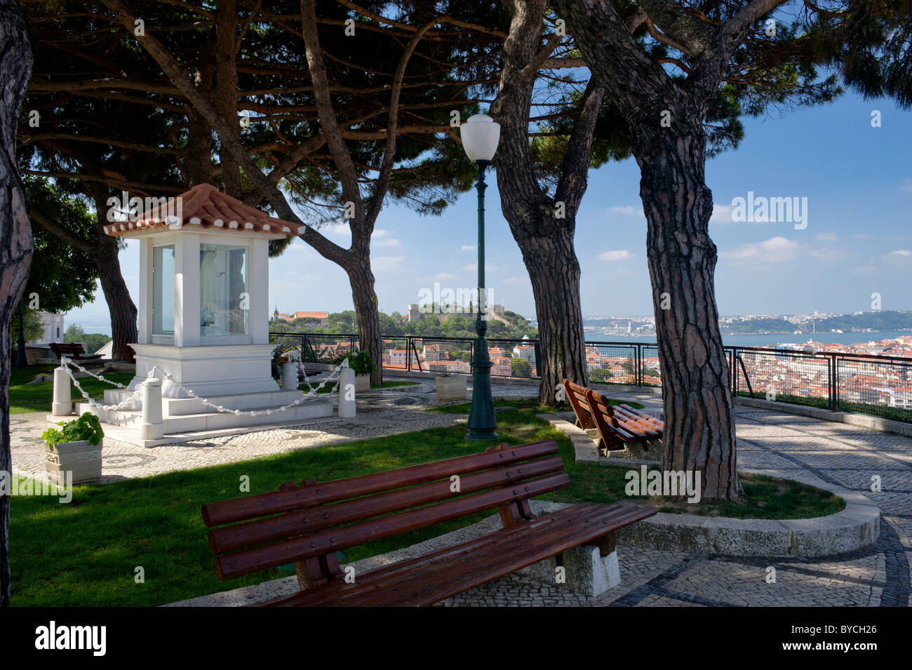 Miradouro da nossa senhora do monte viewpoint hi-res stock photography ...