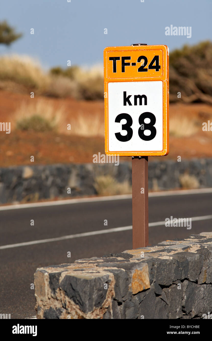 Kilometer Marker Stock Photos & Kilometer Marker Stock Images - Alamy