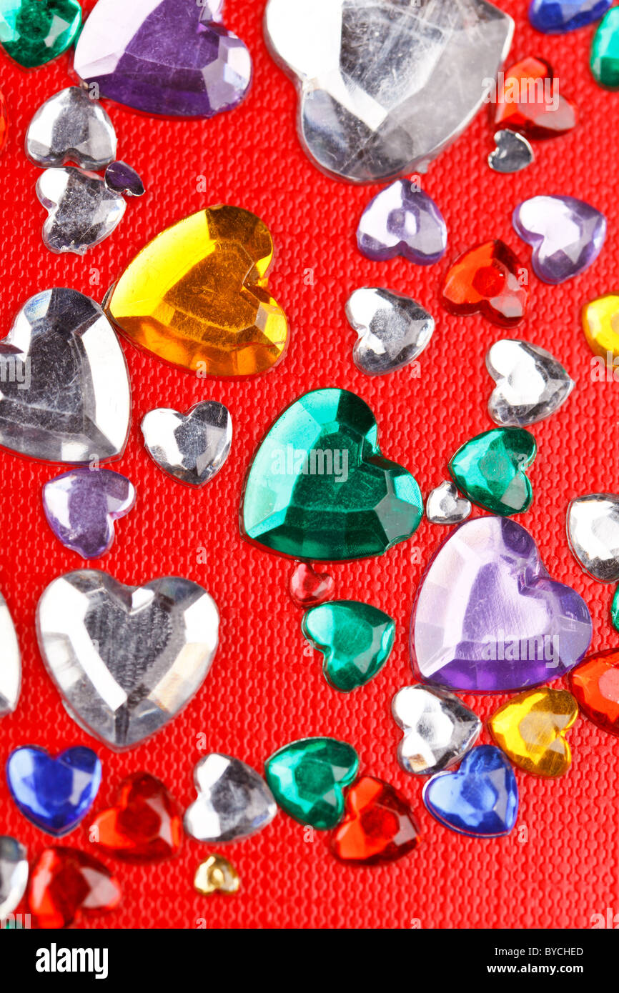 Color hearts hi-res stock photography and images - Alamy