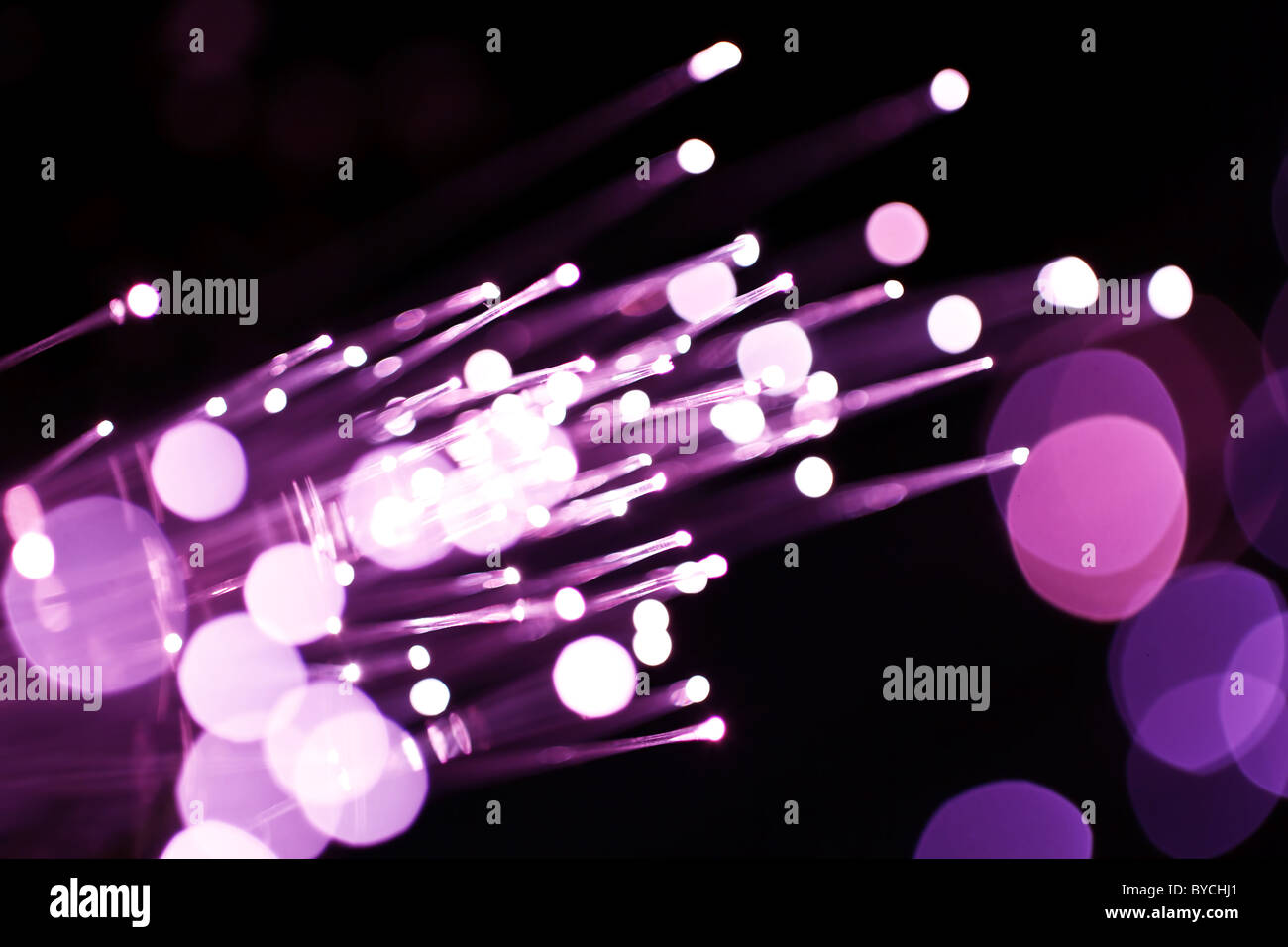 fiber optic abstract background Stock Photo - Alamy