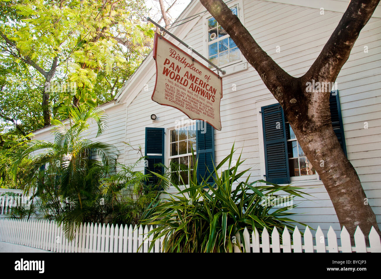 The original home to Pan Am airlines in Key West Florida is now the ...
