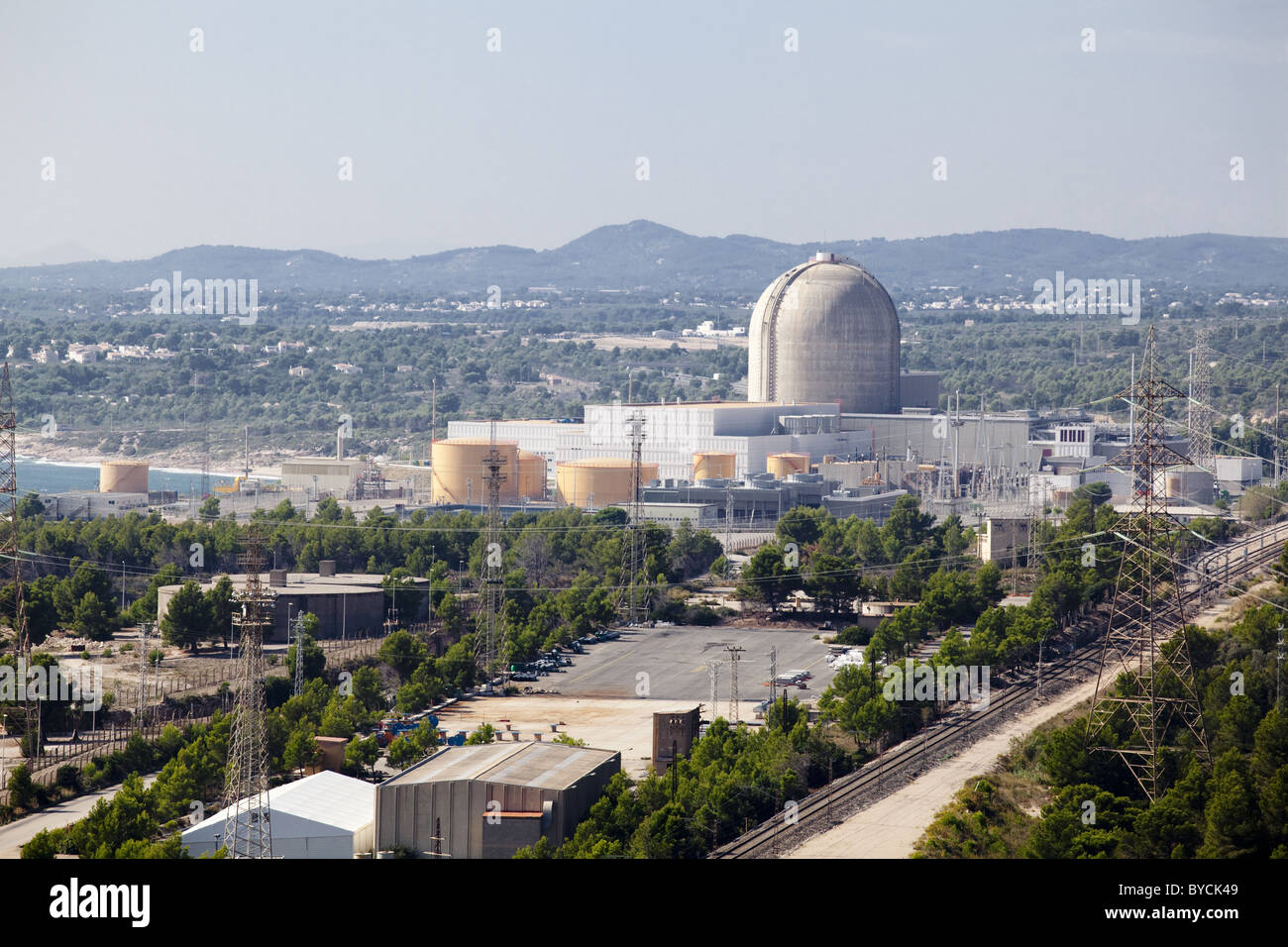 Vandellos 2 nuclear power plant Stock Photo - Alamy
