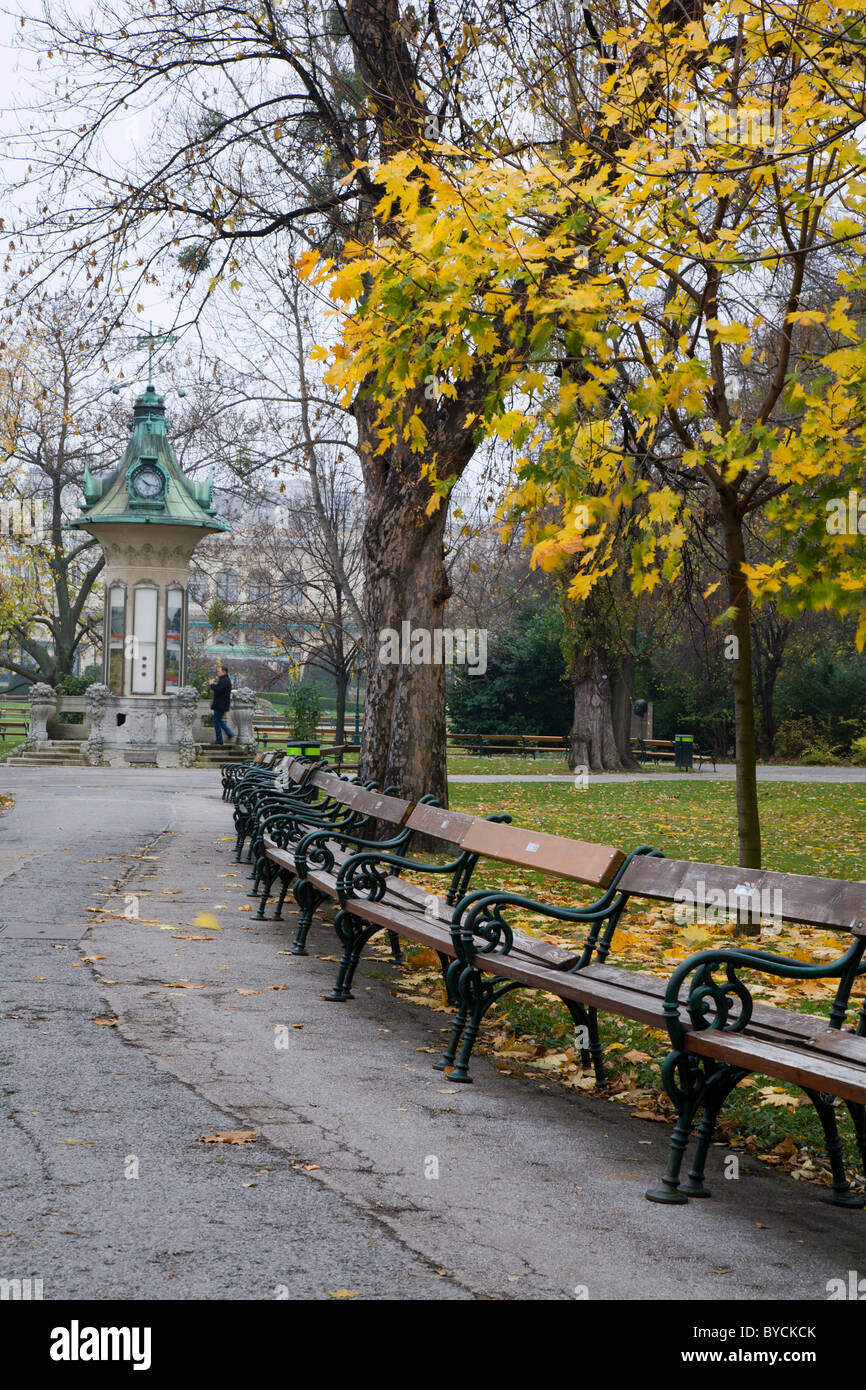 Vienna - Stadtpark - autumn Stock Photo - Alamy