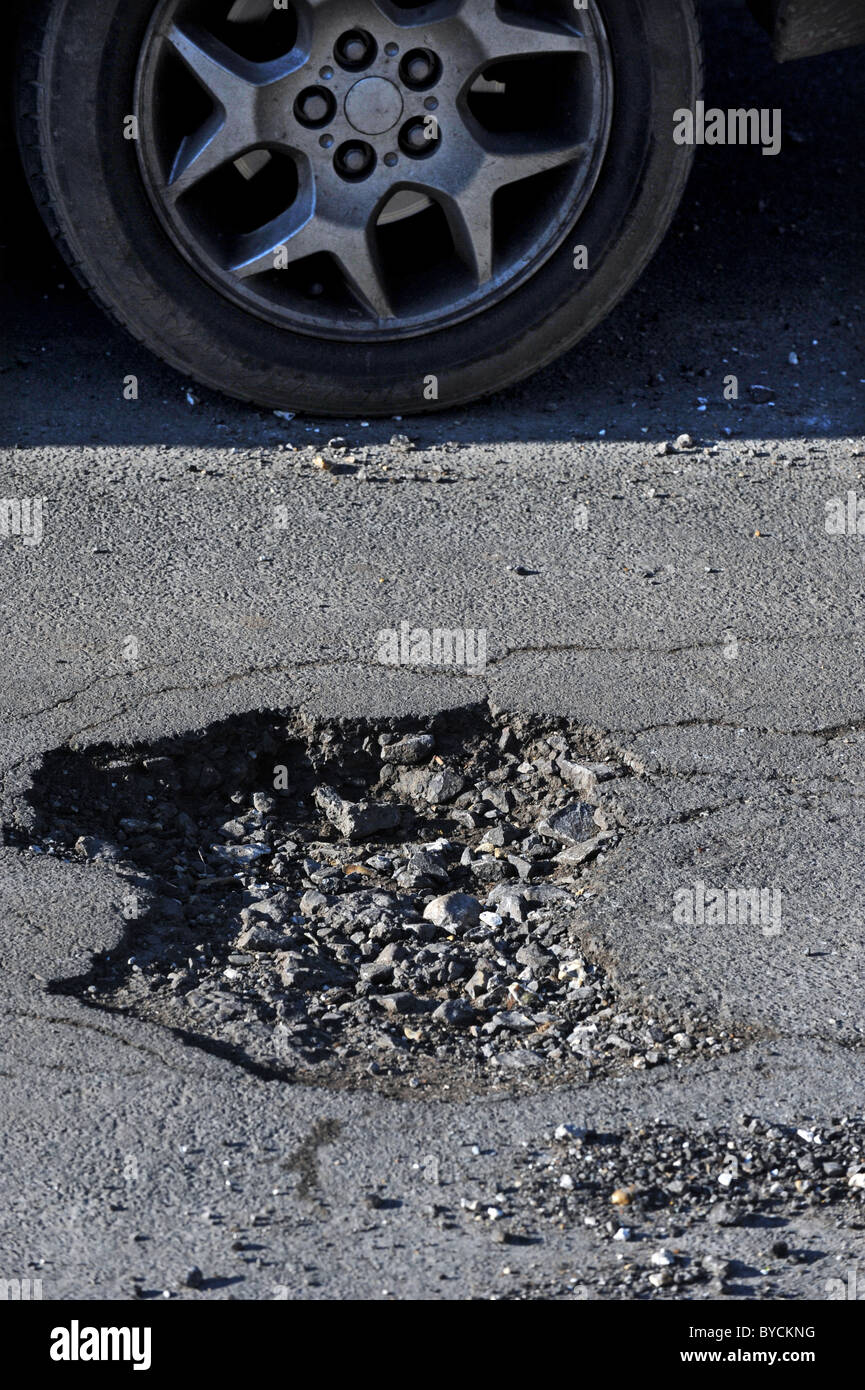 Road damage hi-res stock photography and images - Alamy