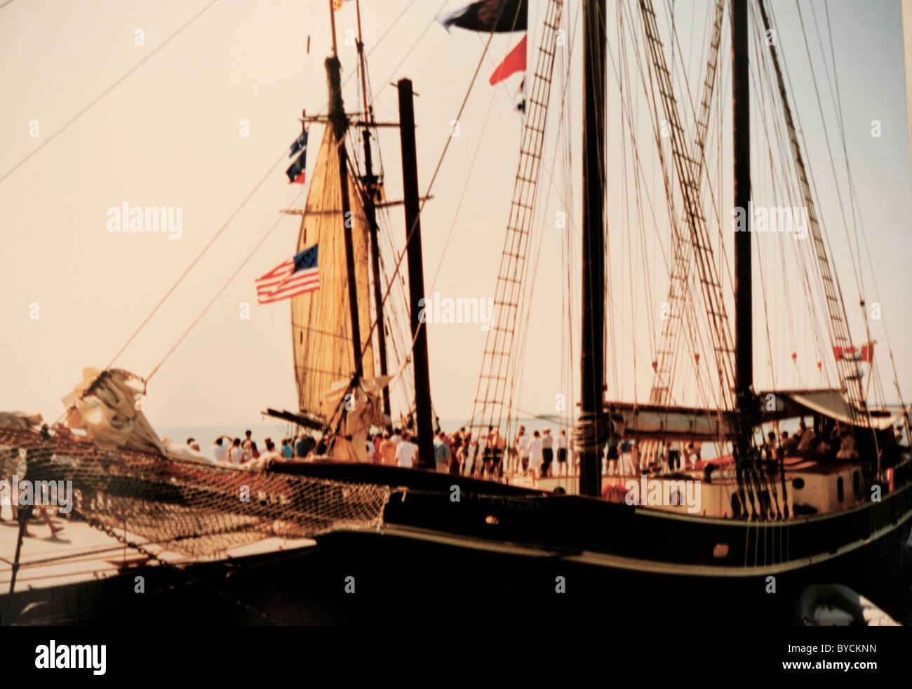 Reproduction of 19th century clipper ship "Baltimore Stock Photo - Alamy