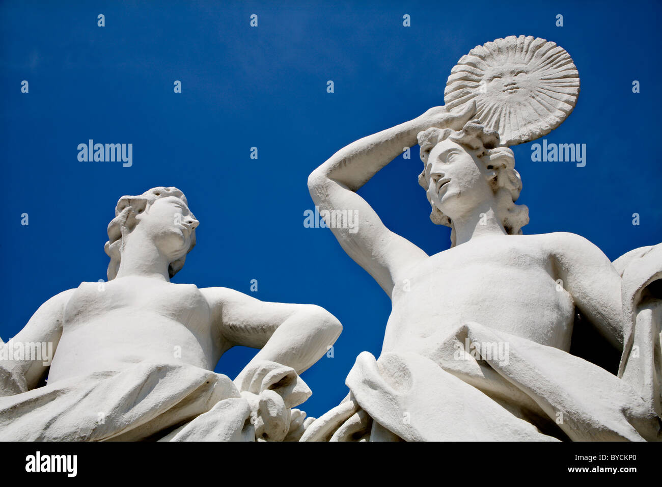 Vienna - mythology statue from Belvedere palace Stock Photo - Alamy