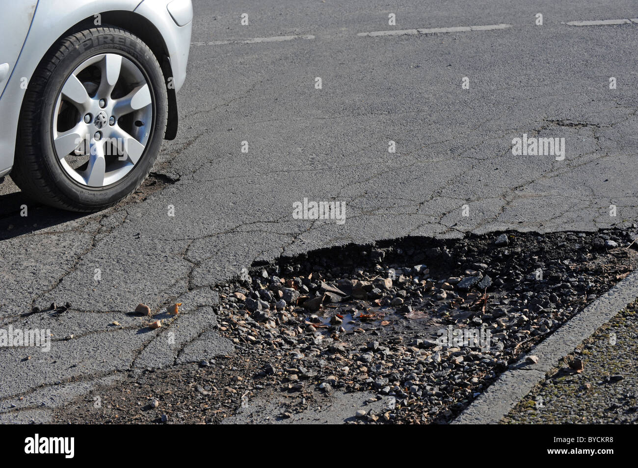 Deep potholes hi-res stock photography and images - Alamy