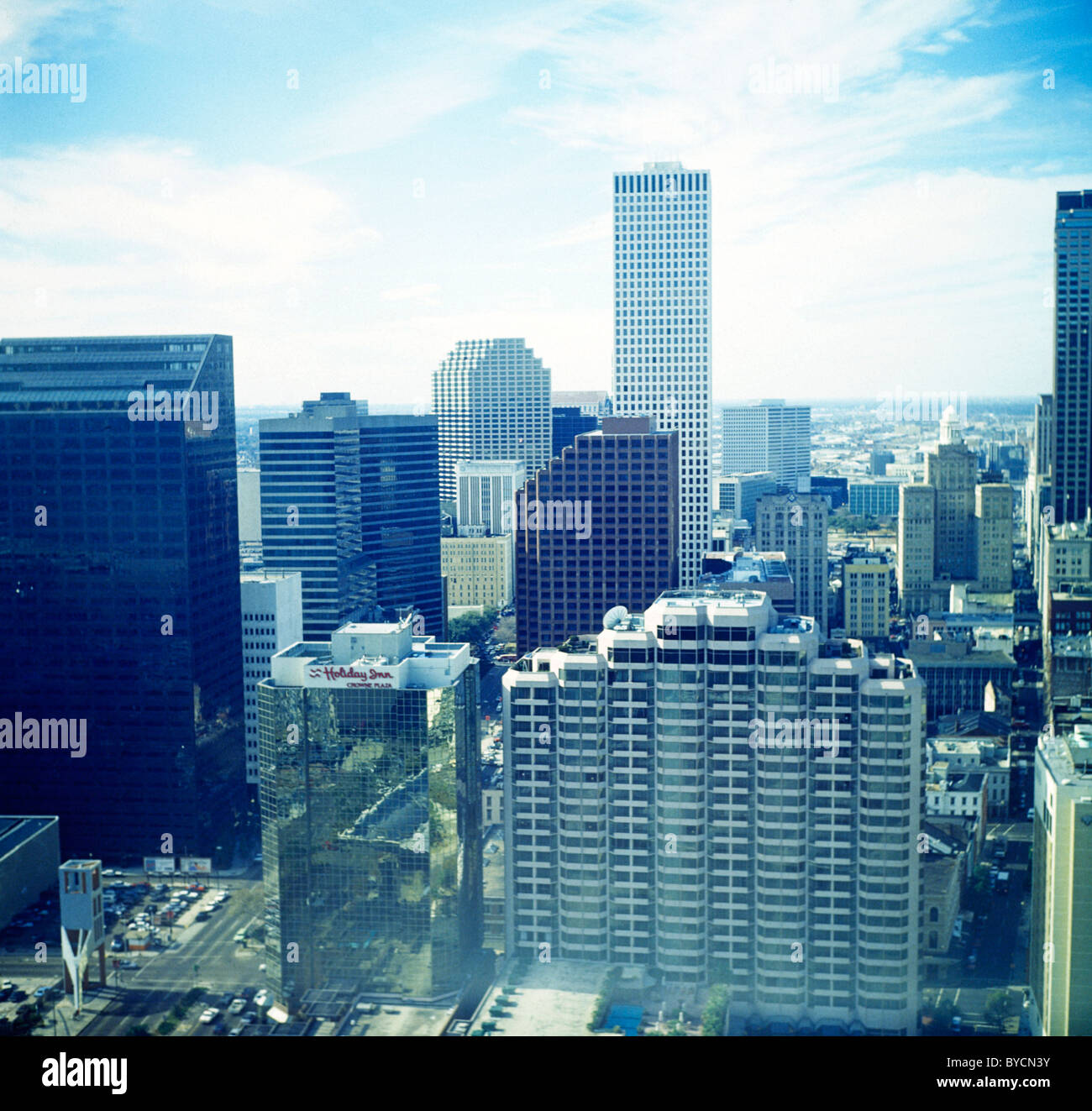 Tall skyscaper buildings CBD New Orleans, USA Stock Photo - Alamy