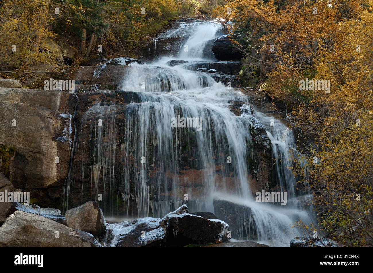Waterfall mount whitney portal mt hi-res stock photography and images ...