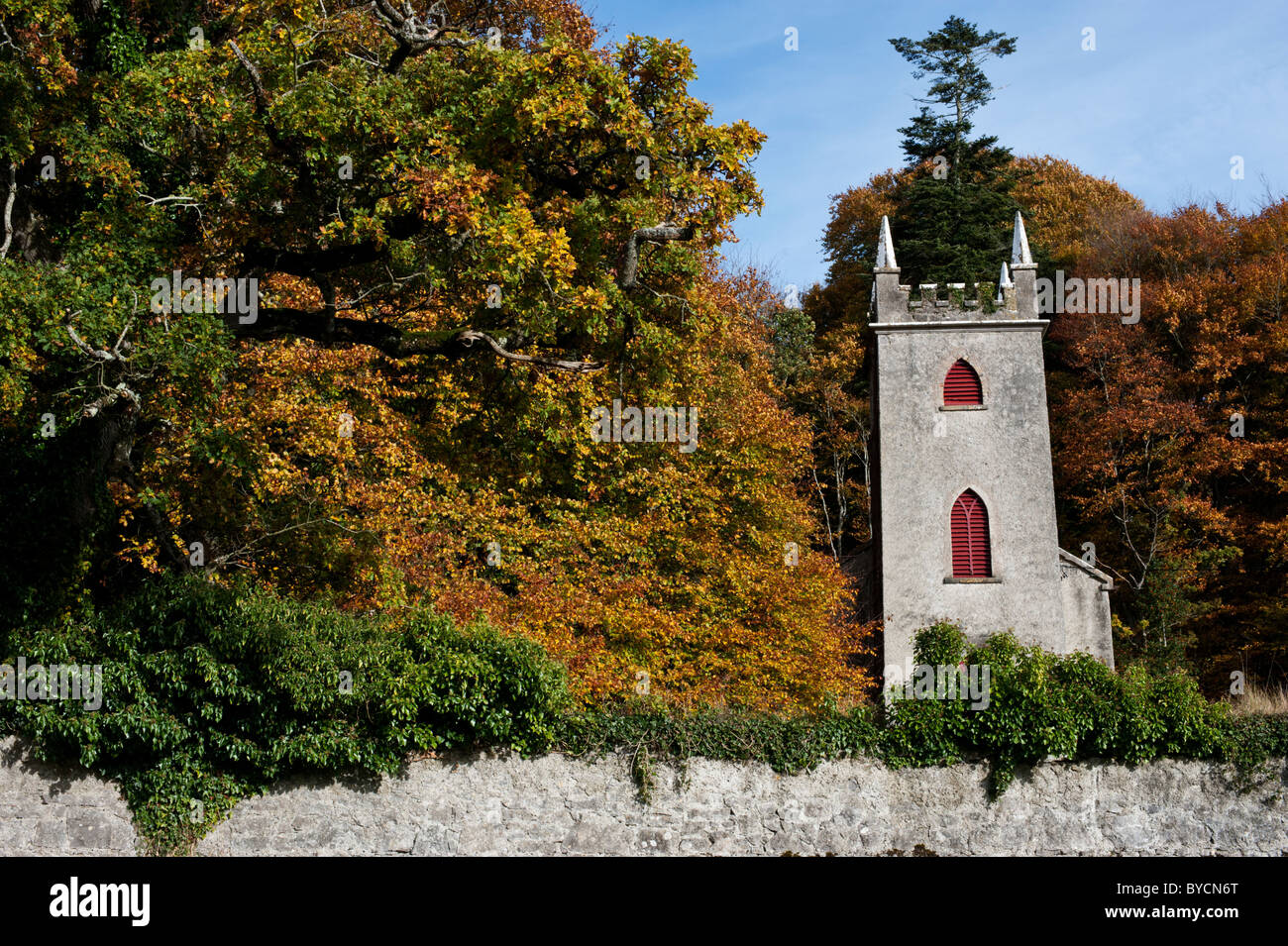 A church near Nurney, Ireland Stock Photo - Alamy