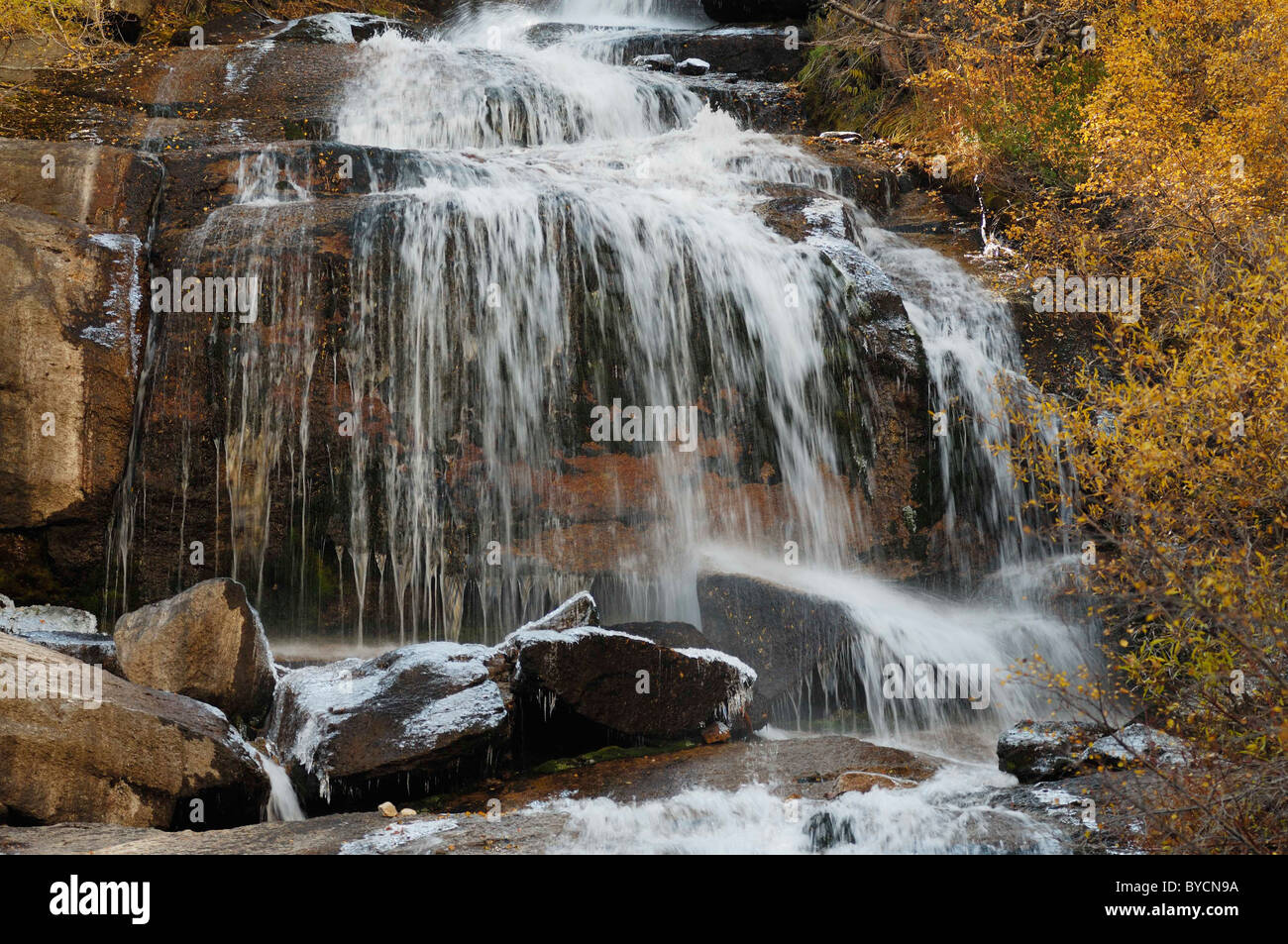 Mount Whitney Portal, Waterfall, Mt. Whitney Portal, Inyo National ...