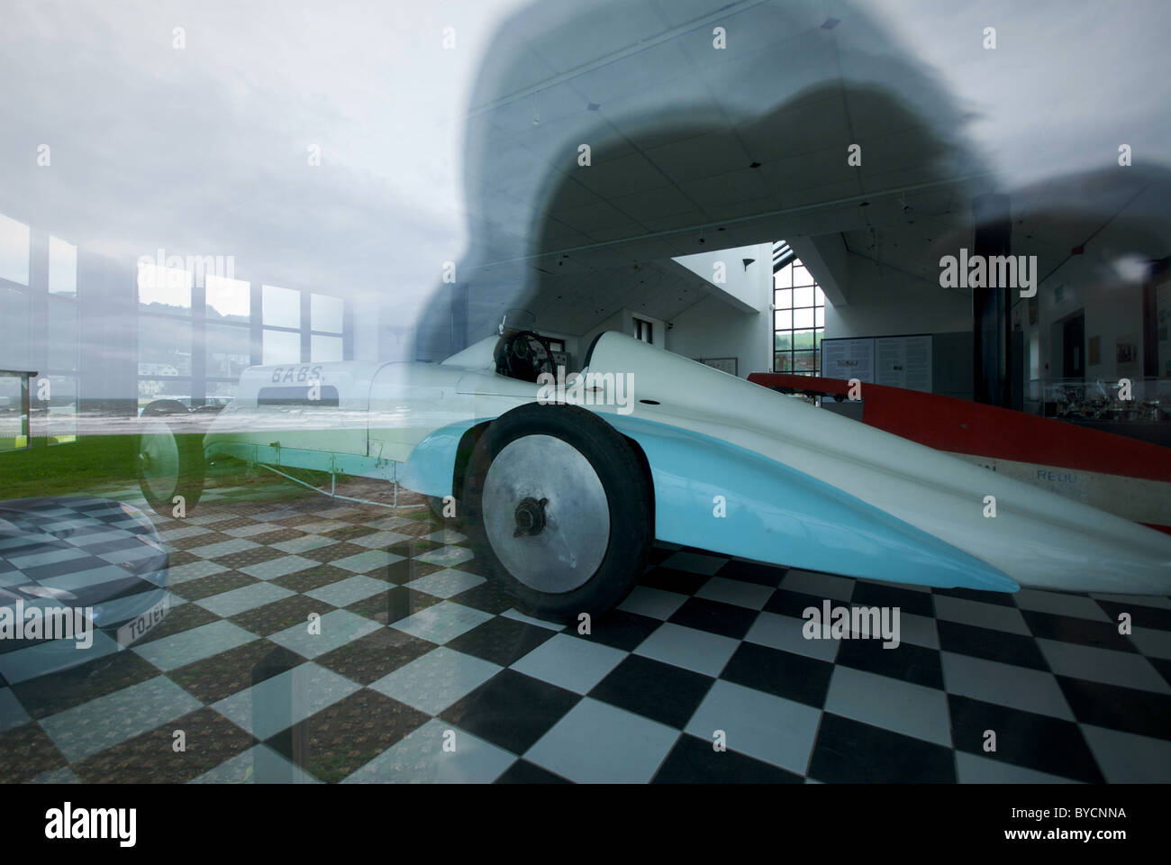 Pendine Sands Carmarthenshire Wales UK Beach Seafront Museum Speed Babs ...