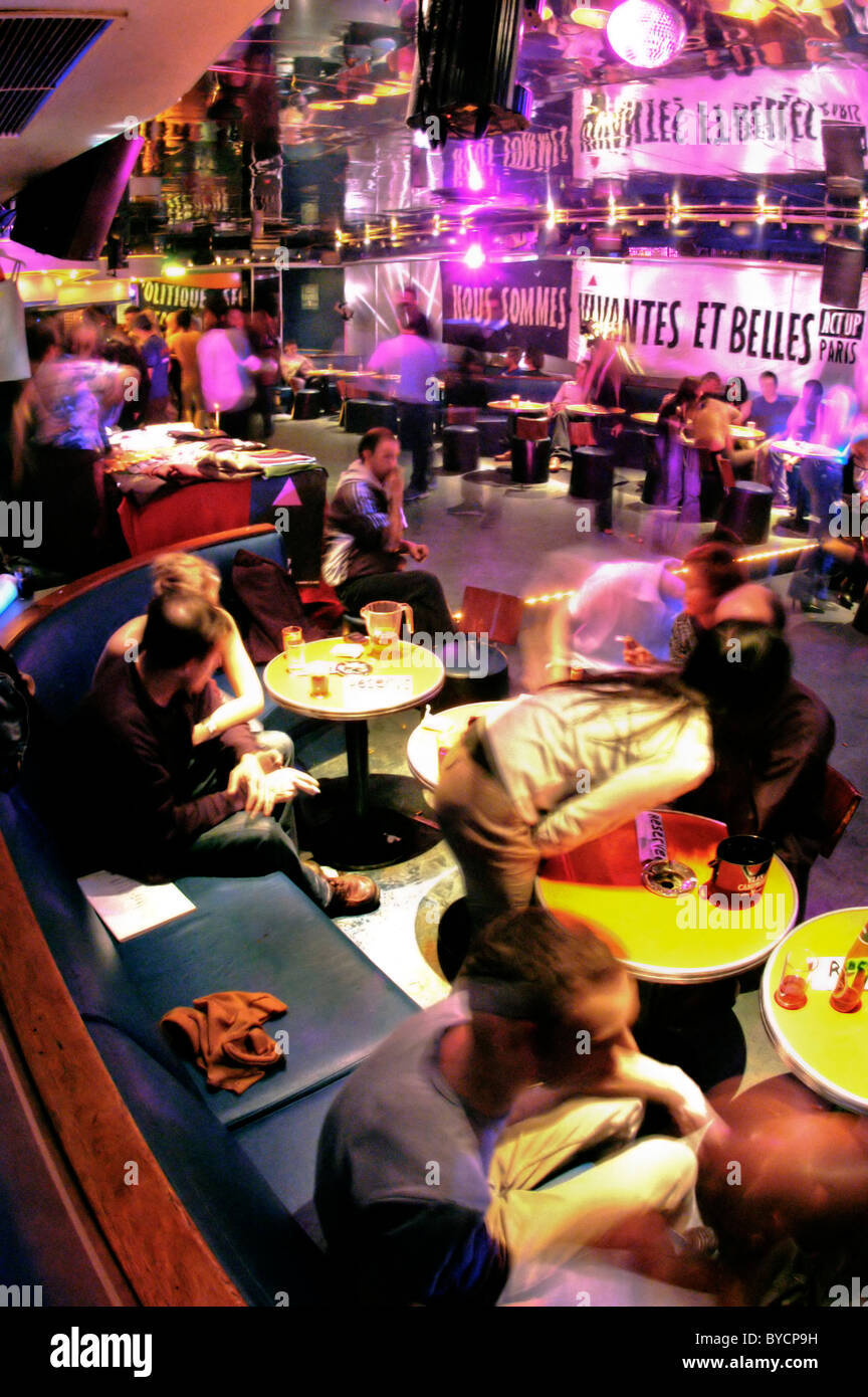 PARIS, France - Medijm Crowd People, Sitting at Tables, Young Adults ...