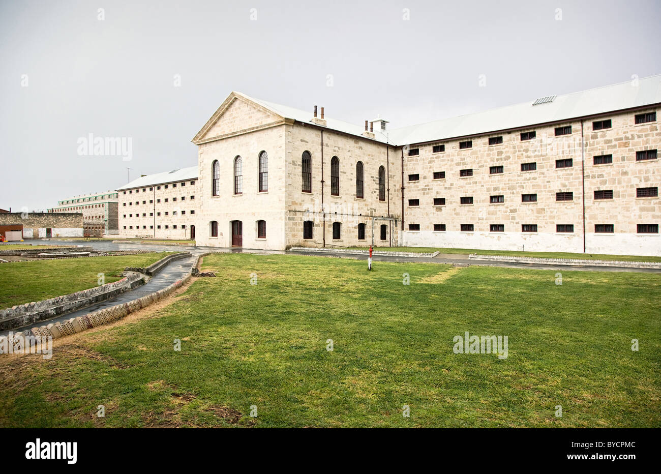 Fremantle prison near Perth Western Australia built by convicts in the ...