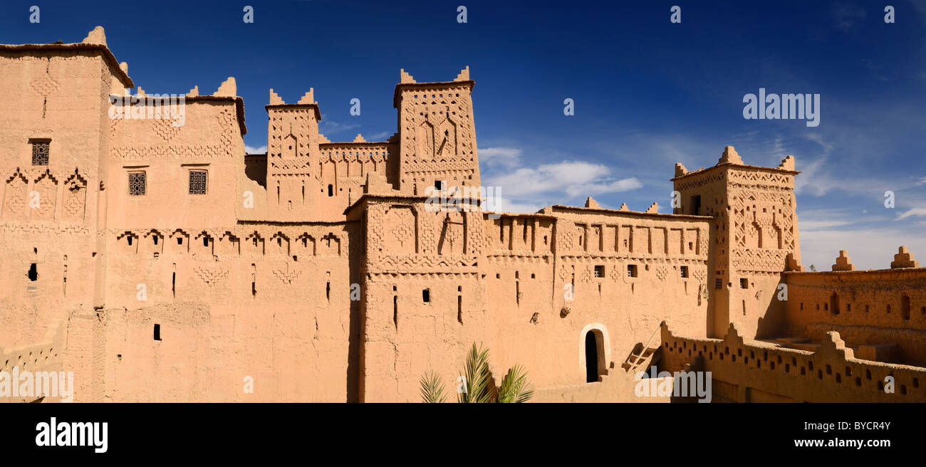 Panorama of rooftop panorama of World Heritage site Kasbah Amerhidil ...