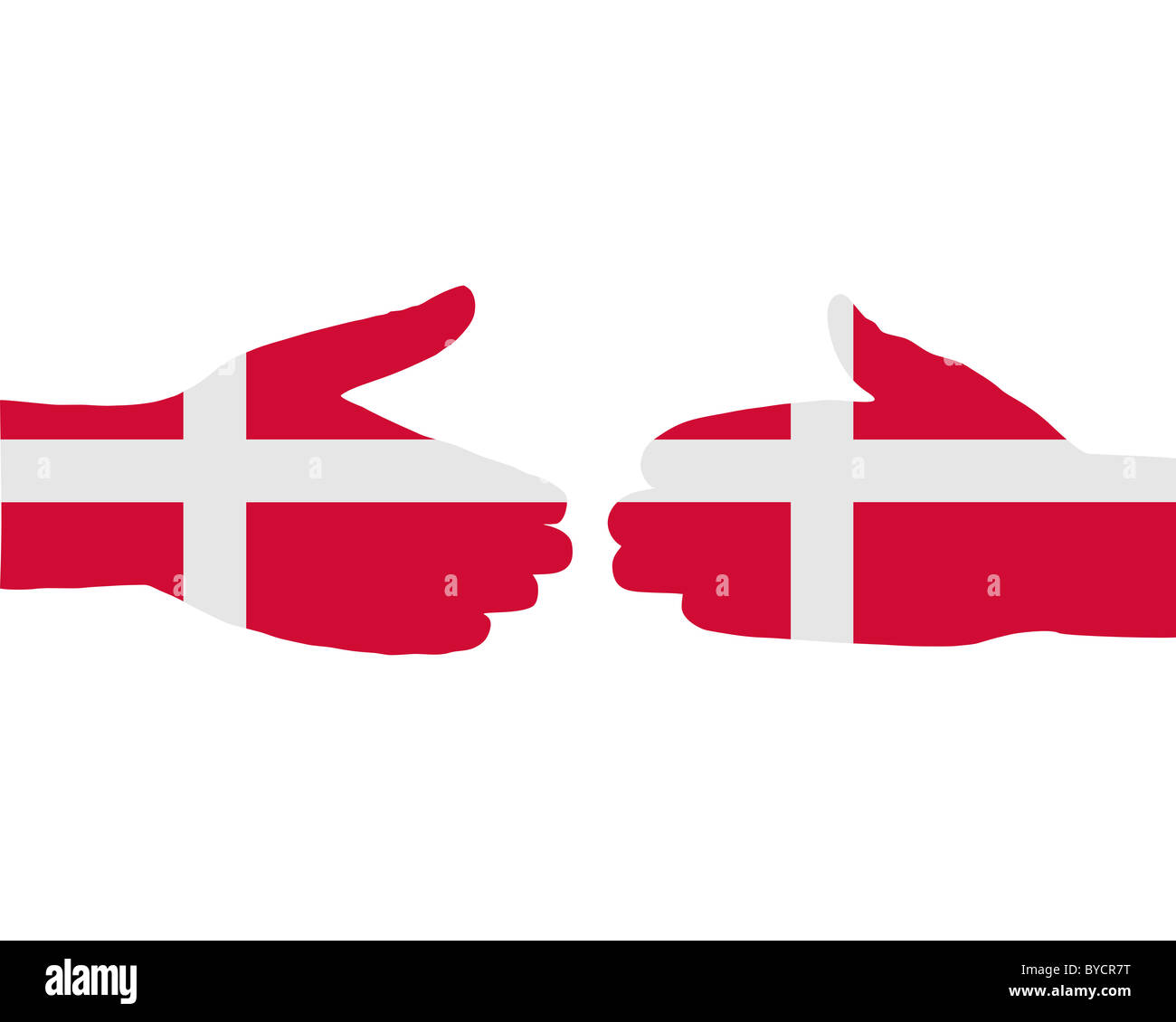 Danish handshake hi-res stock photography and images - Alamy