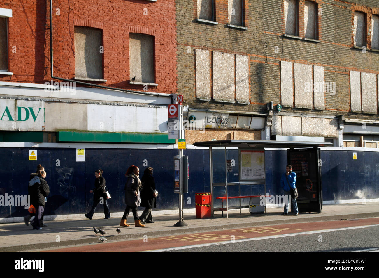 Abandoned bus london hi-res stock photography and images - Alamy