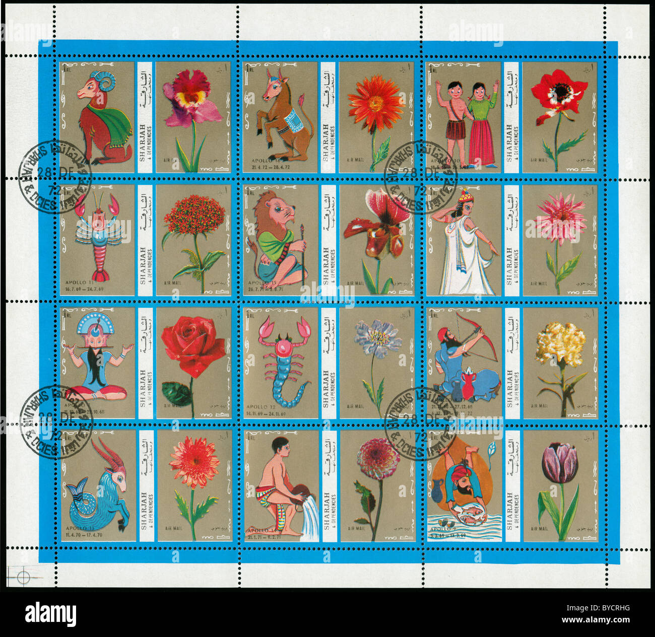 Gold stamps hi-res stock photography and images - Alamy