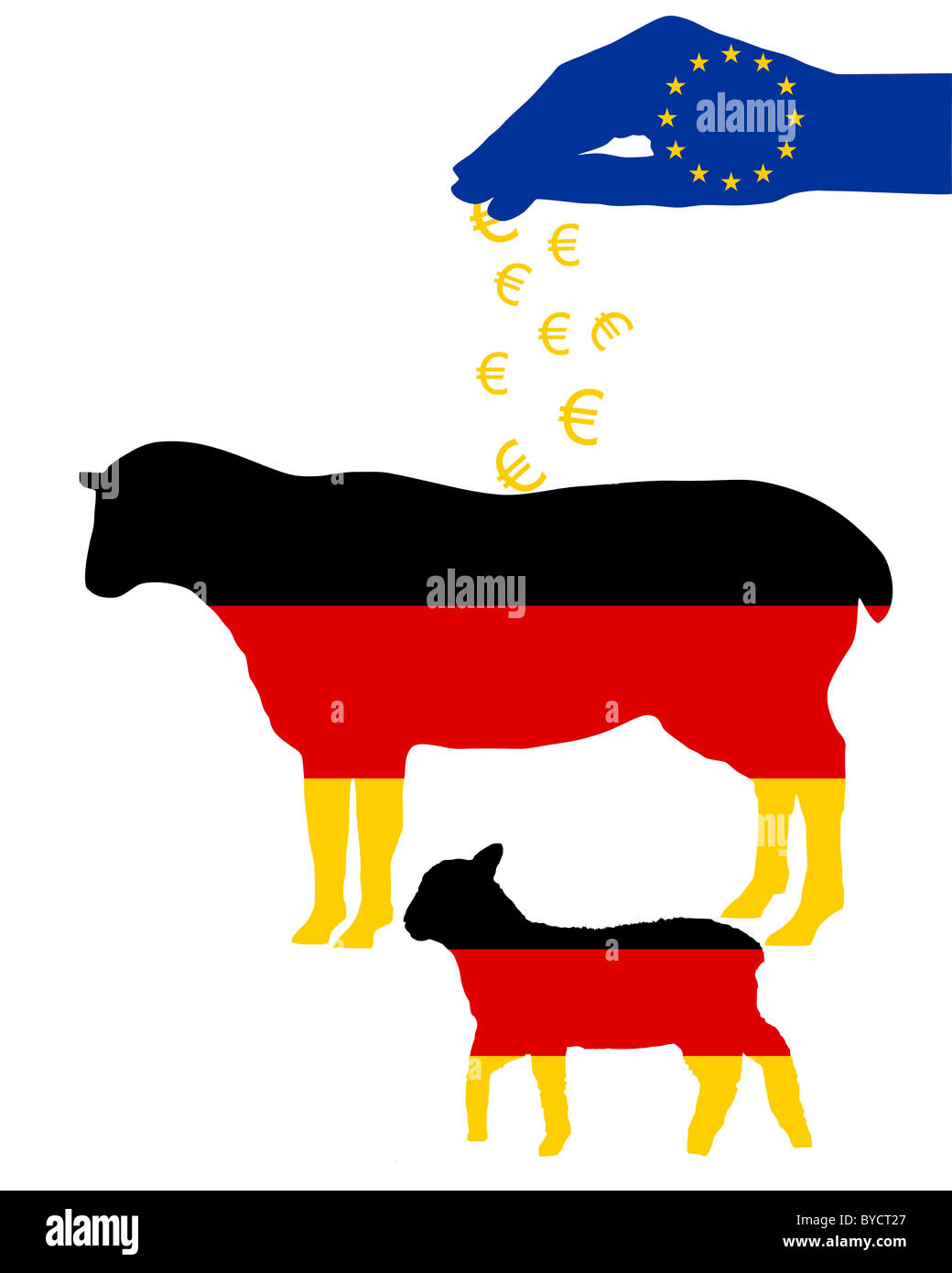 Germany sheep Cut Out Stock Images & Pictures - Alamy