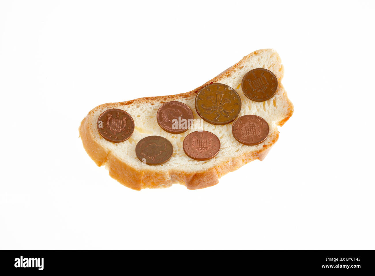 Penny slice hi-res stock photography and images - Alamy