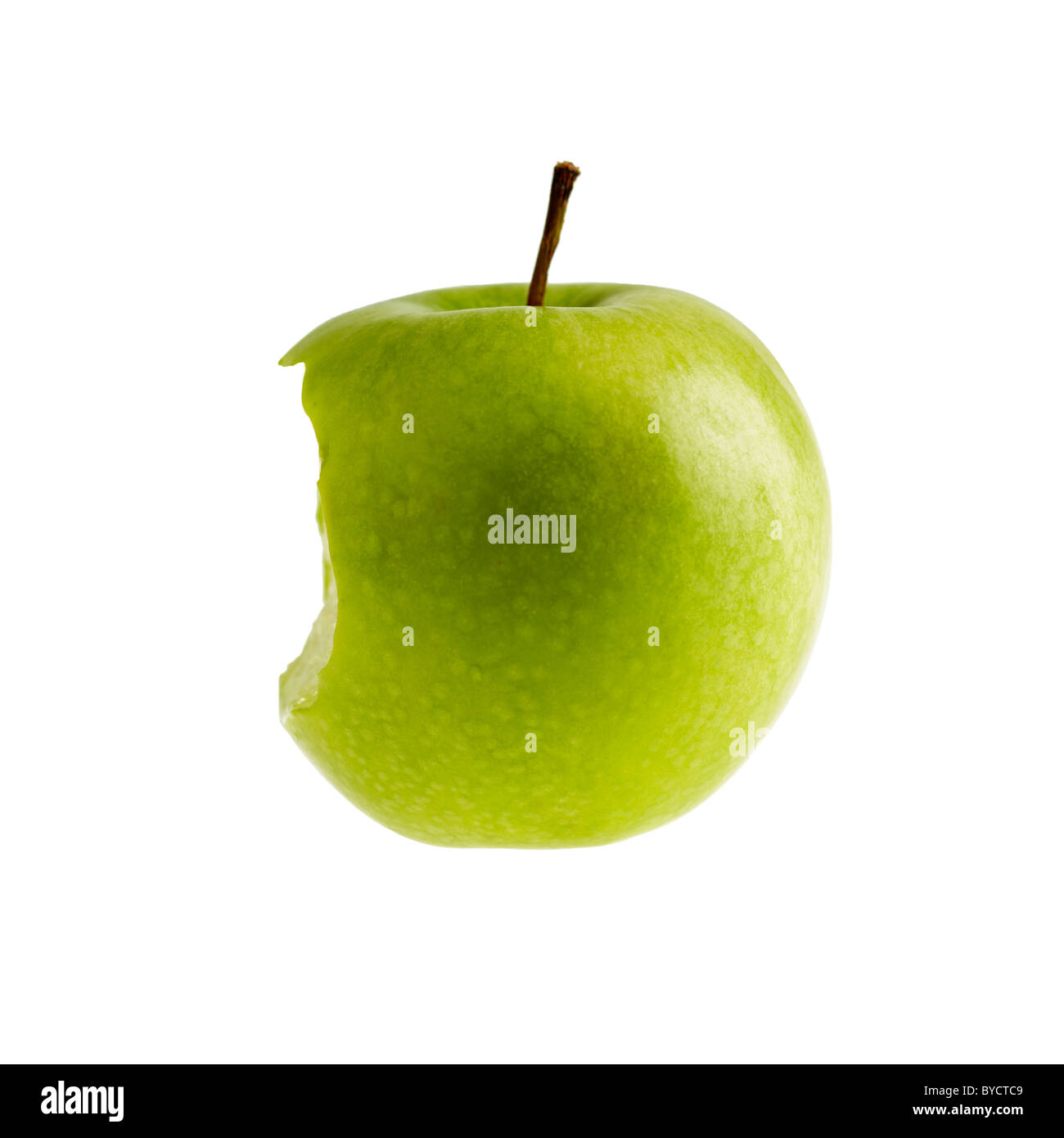 Green apple bite taken hi-res stock photography and images - Alamy