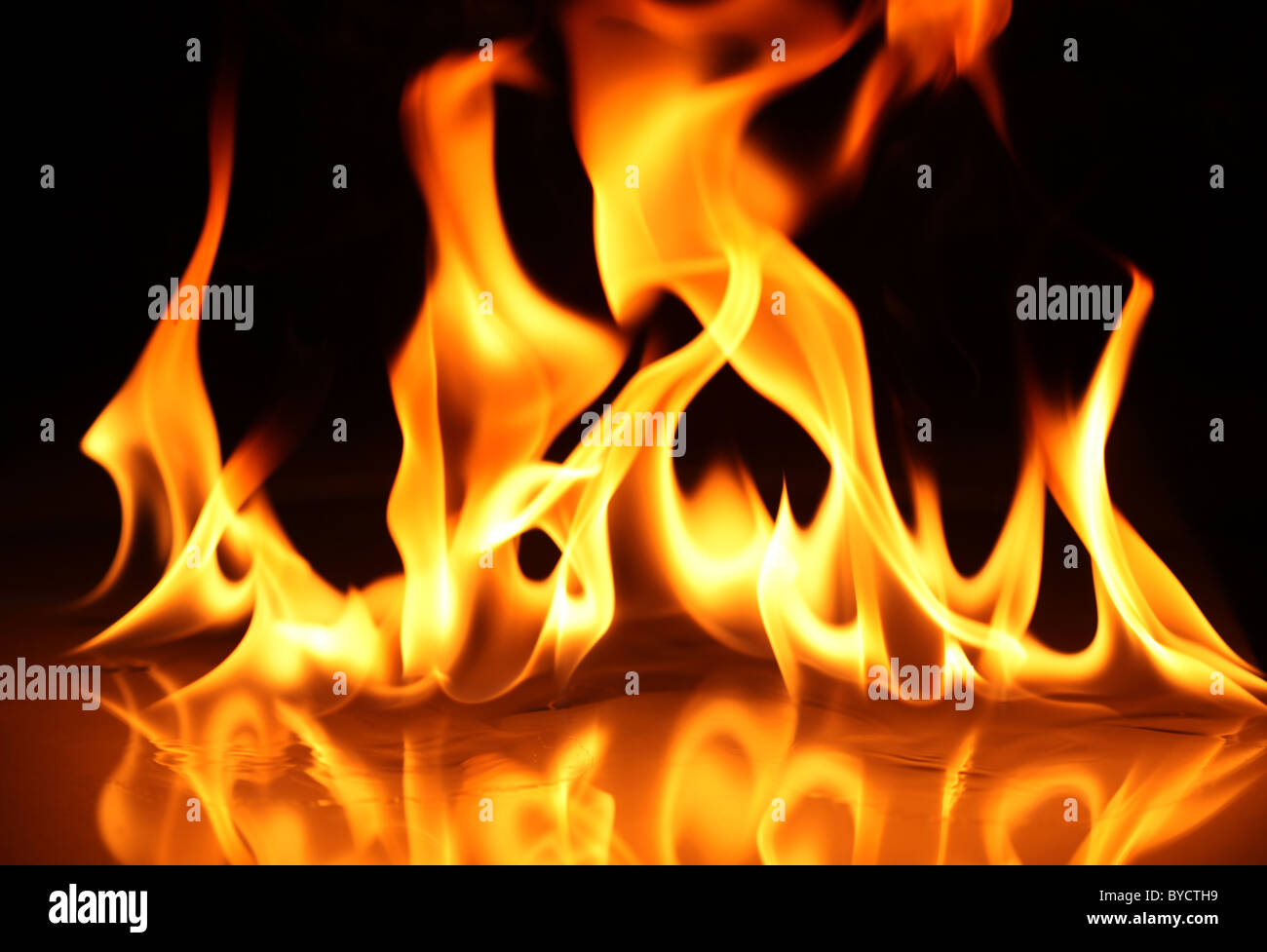 Beautiful hot fire burning hi-res stock photography and images - Alamy
