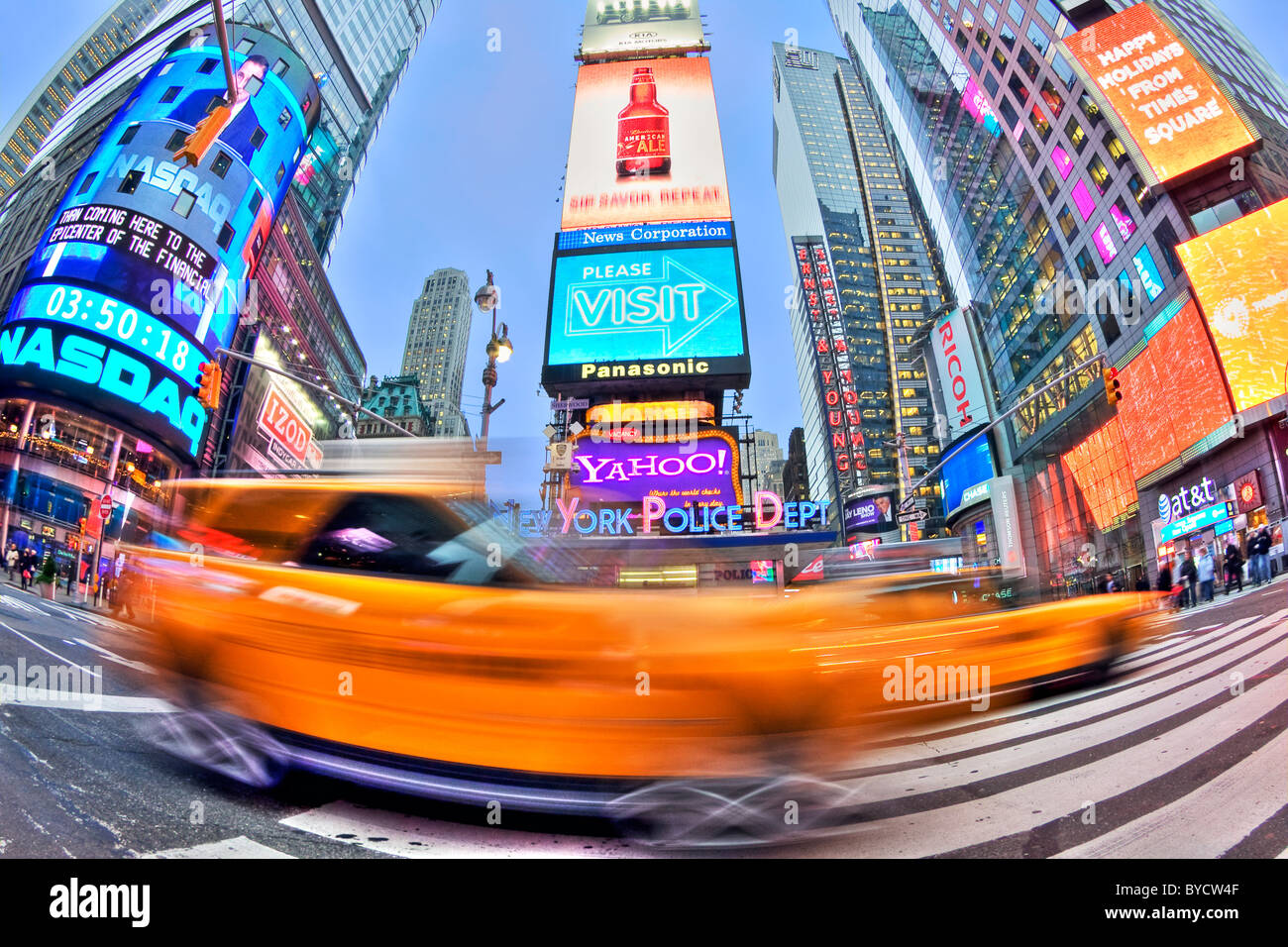 Times Square in New York city, USA Stock Photo - Alamy