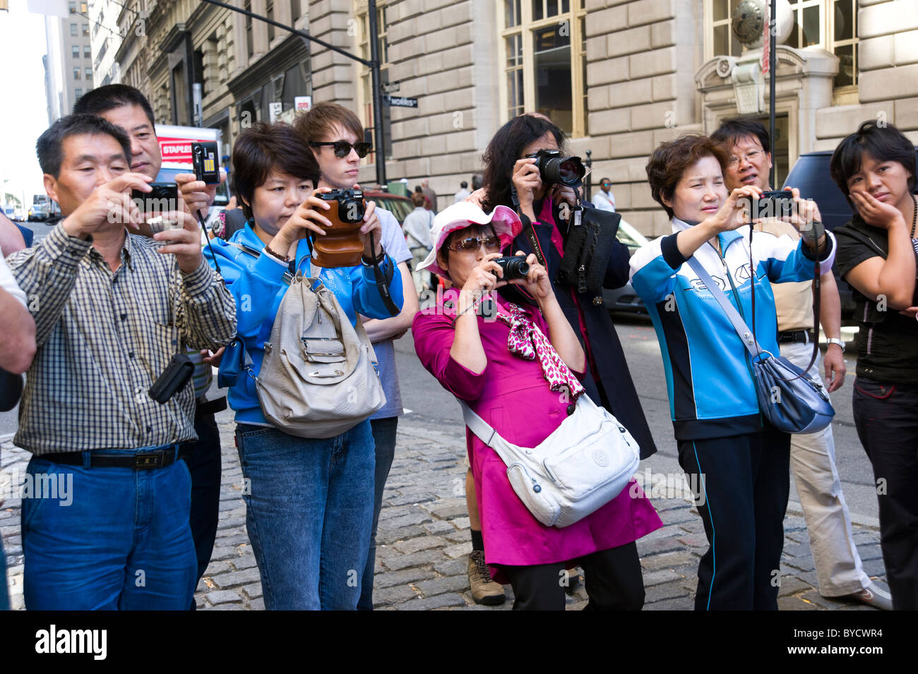 Tourist Taking Pictures