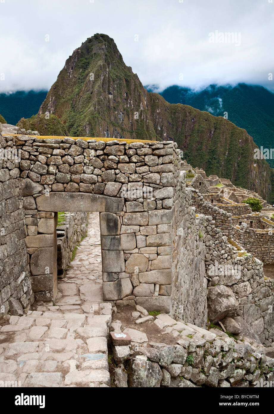 Inca Ruins at Machu Picchu, Peru, South America Stock Photo - Alamy