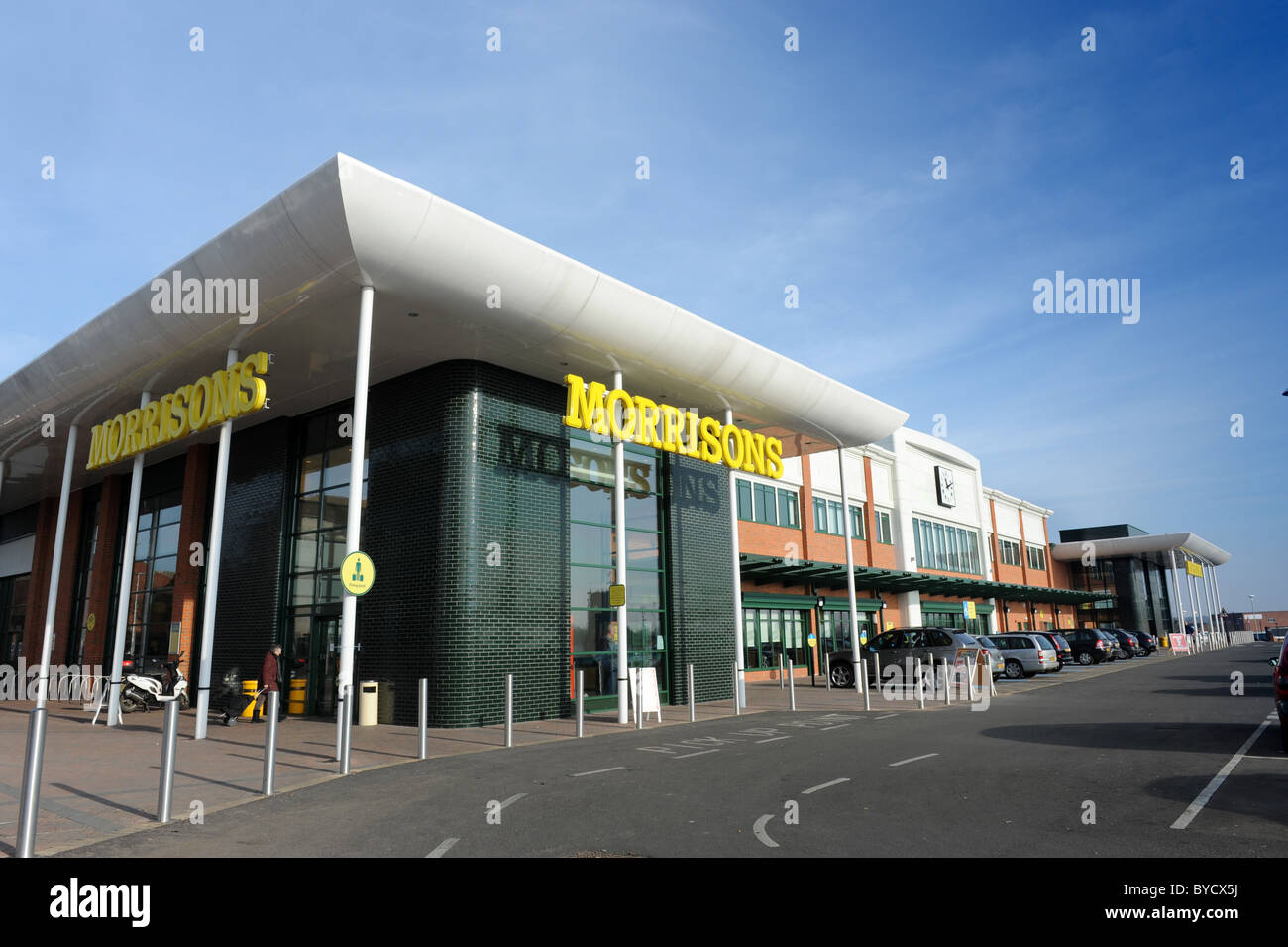 Morrisons Supermarket Sign Logo High Resolution Stock Photography and ...