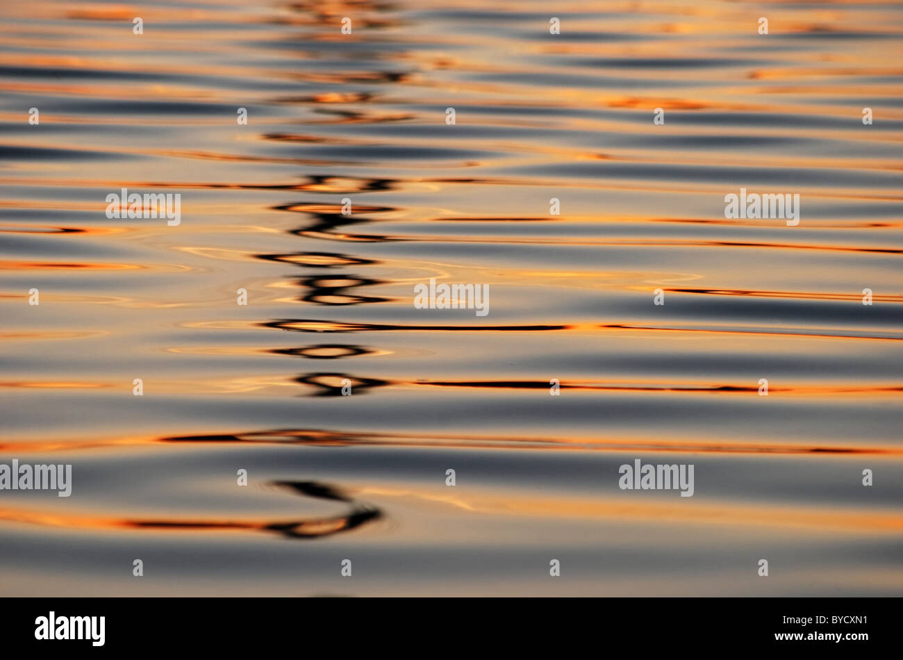 Sunset on ocean colored hi-res stock photography and images - Alamy