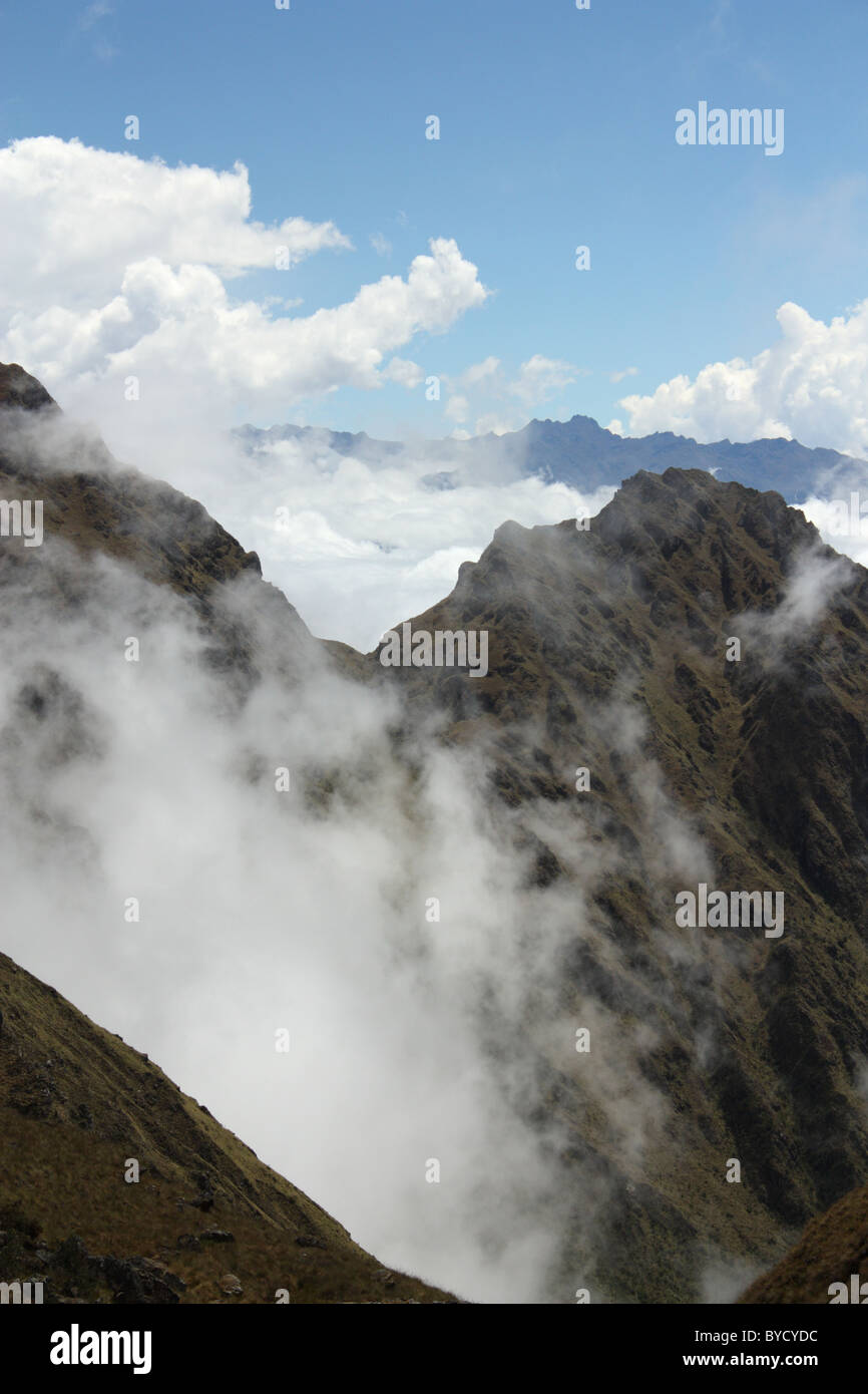 Andes Mountains in Peru Stock Photo - Alamy