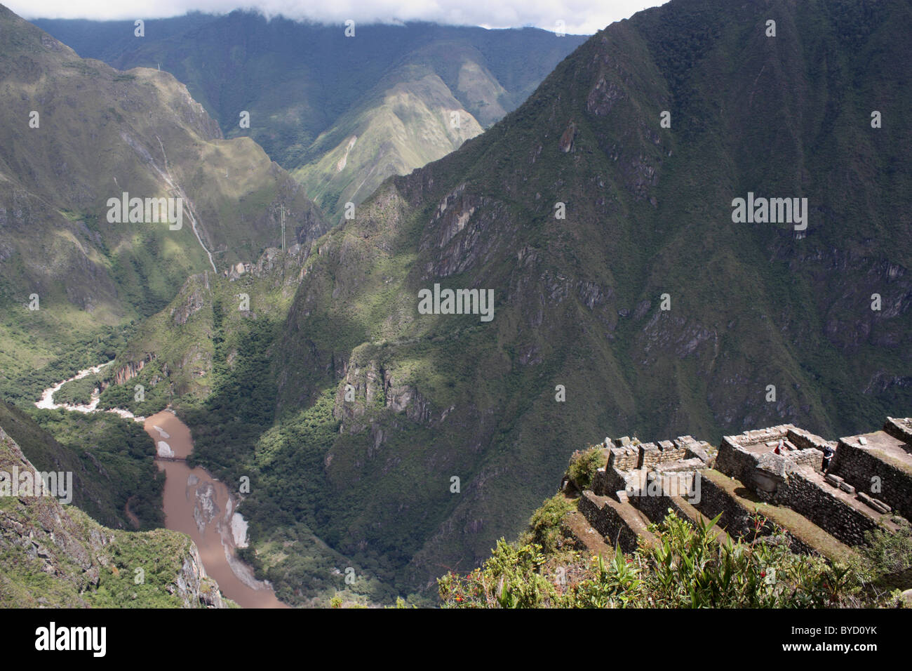 Urubamba River Valley near Machu Picchu Stock Photo - Alamy