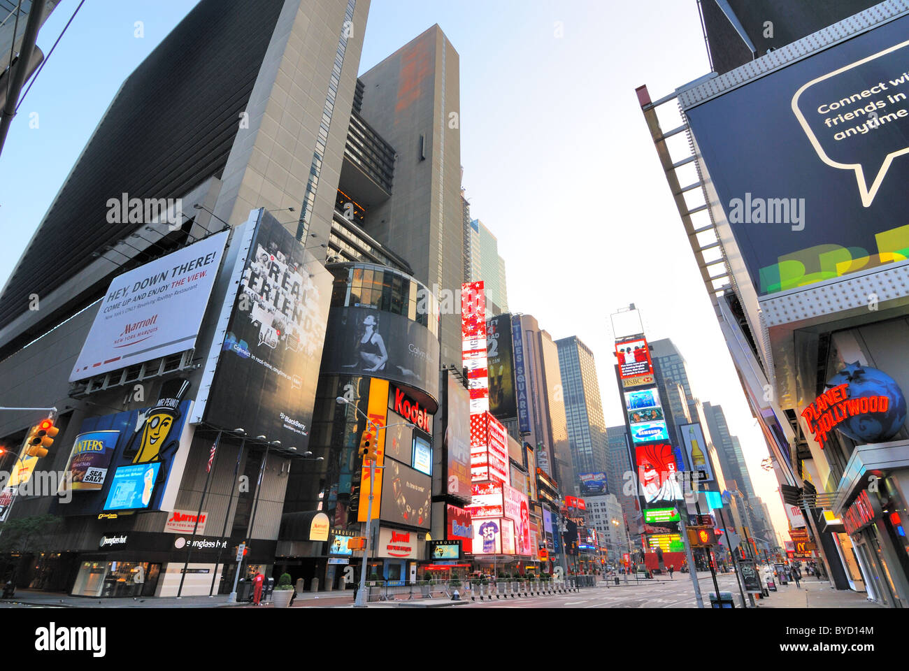 Famous Times Square New York City. June 27, 2010 Stock Photo - Alamy