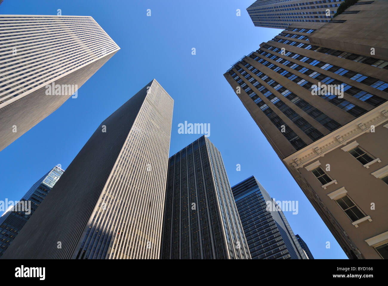 New york city building perspective hi-res stock photography and images ...
