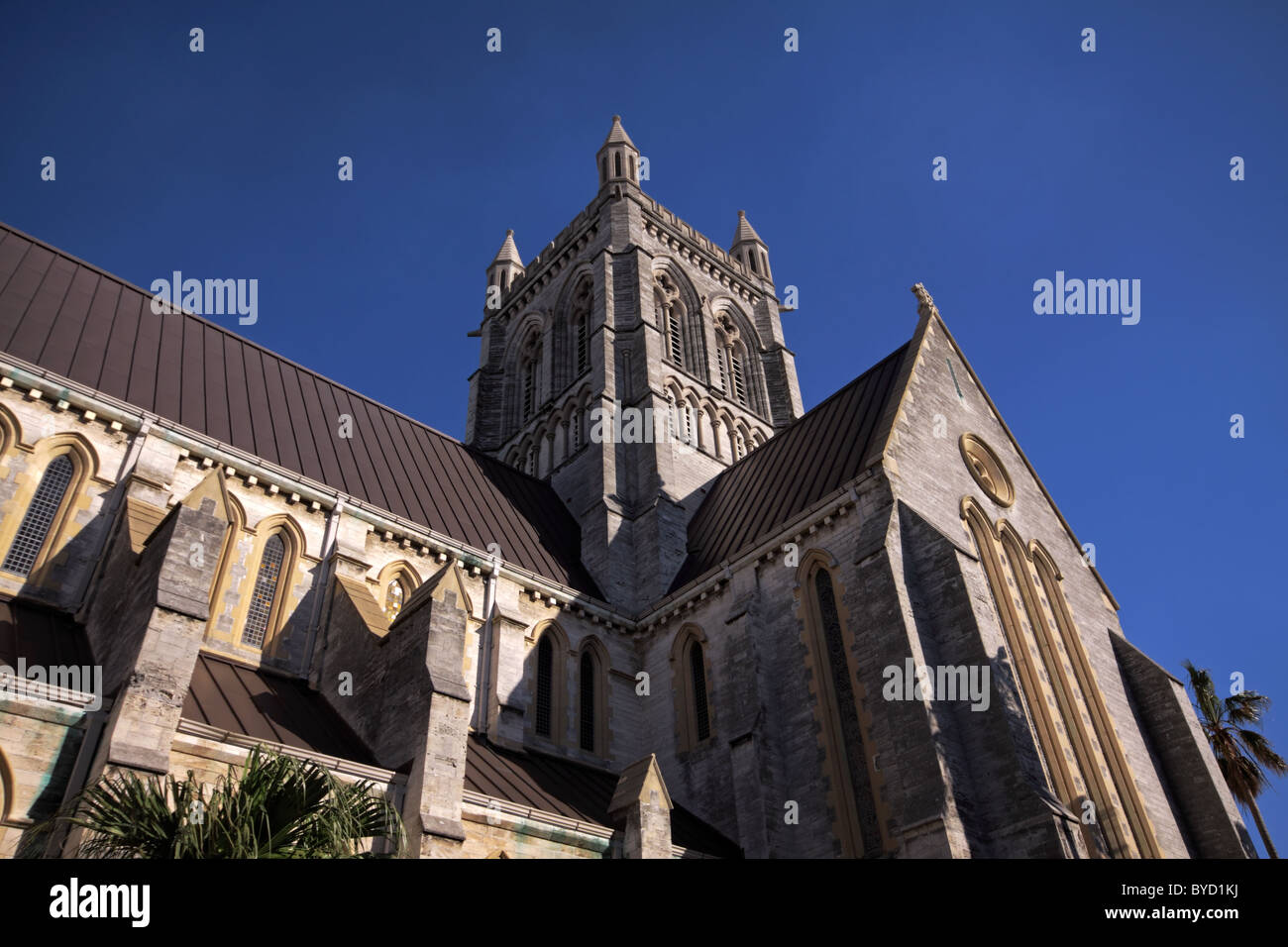 The Anglican Church of Bermuda Stock Photo - Alamy