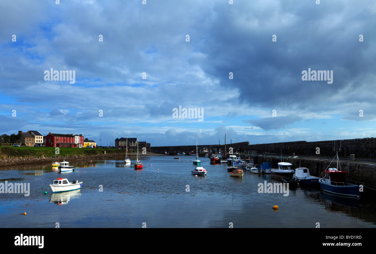 Mullaghmore Harbour from where Lord Mountbatten of nearby Classiebawn ...