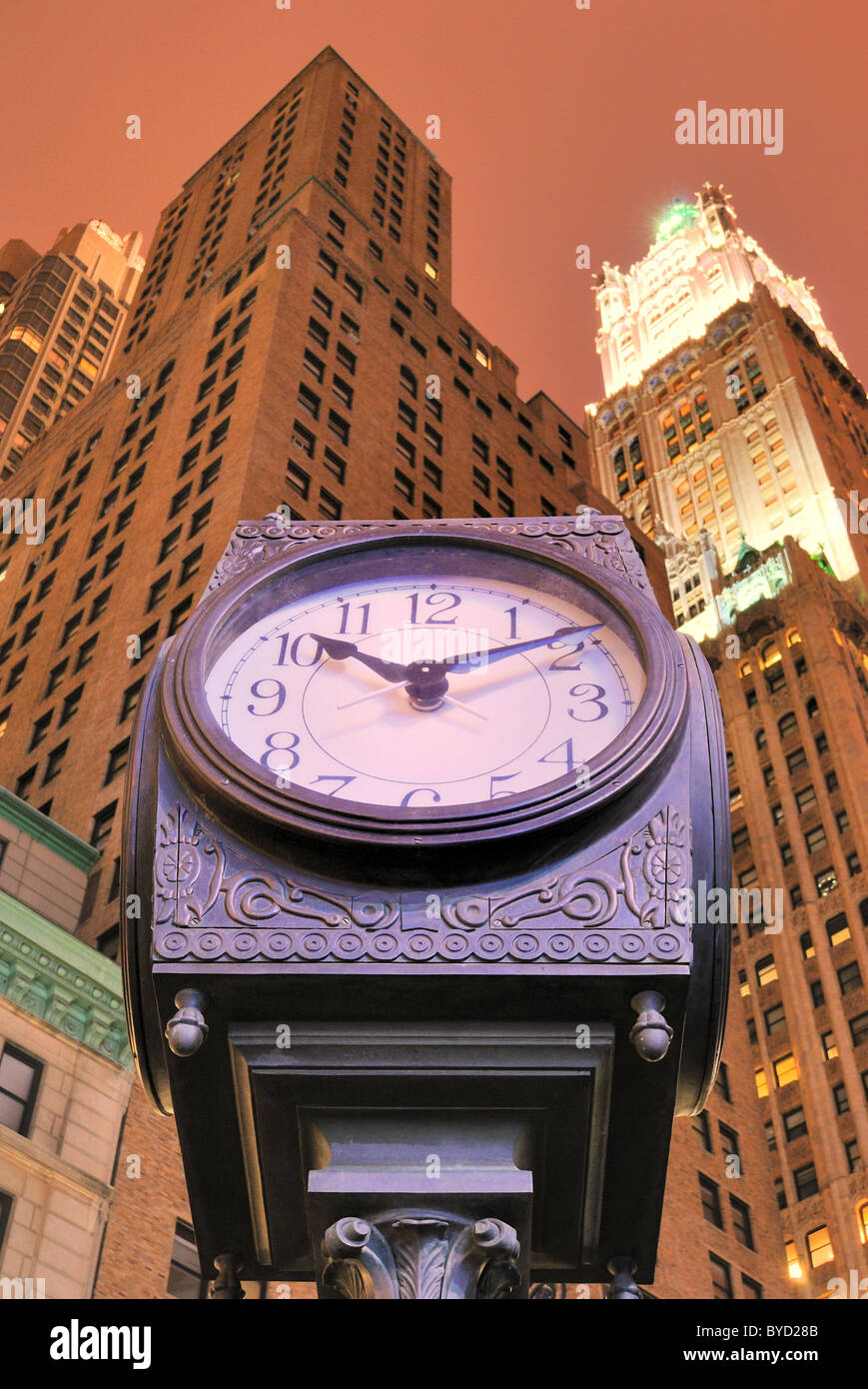 New york lights vintage High Resolution Stock Photography and Images ...