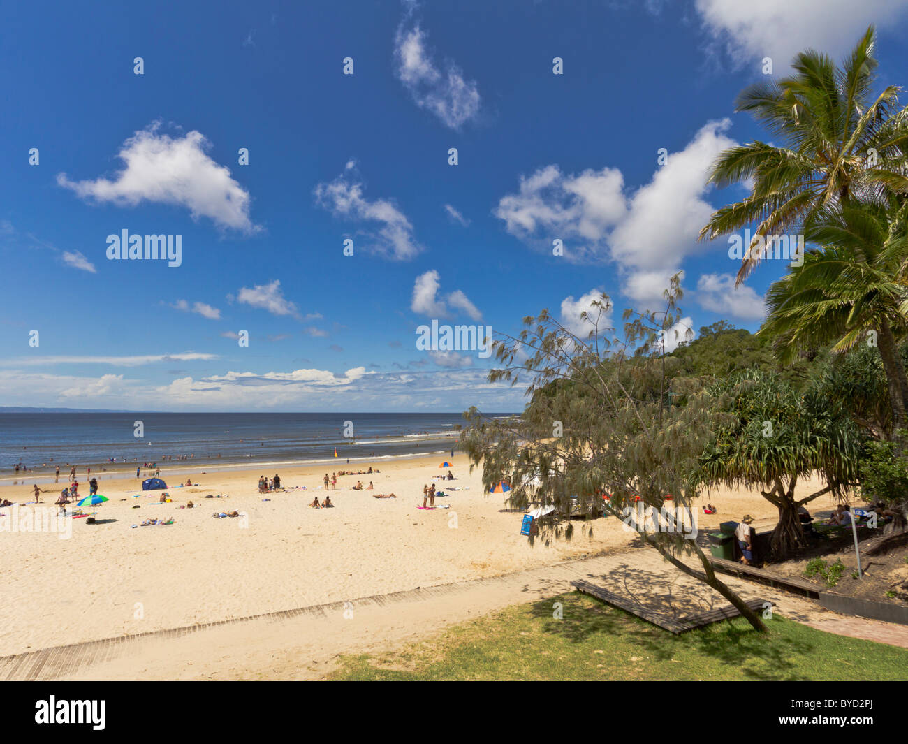 Noosa Beach, Sunshine Coast Queensland Australia Stock Photo - Alamy